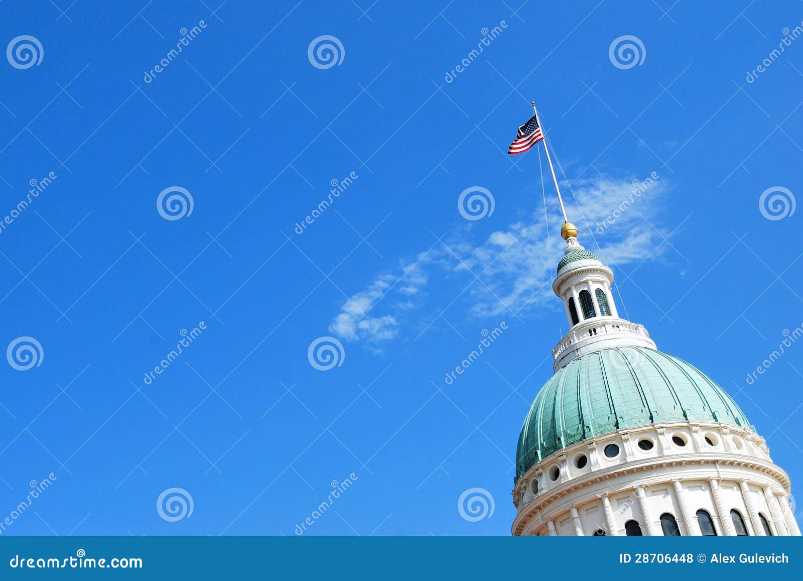Het Capitool Van St.Louis Missouri Stock Foto - Image of gebouwd ...