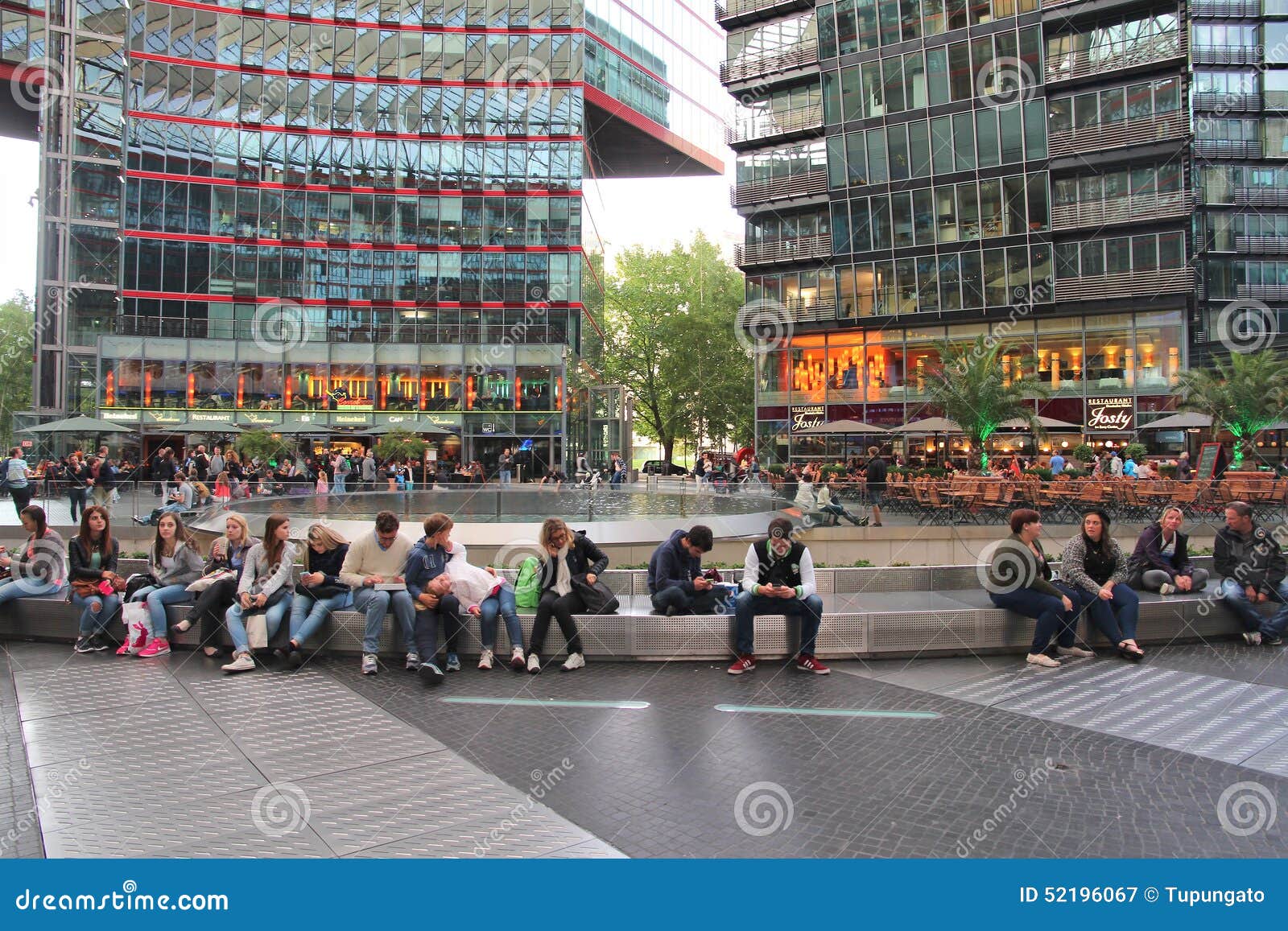 Het Centrum Van Berlijn Sony Redactionele Fotografie - Image of ...