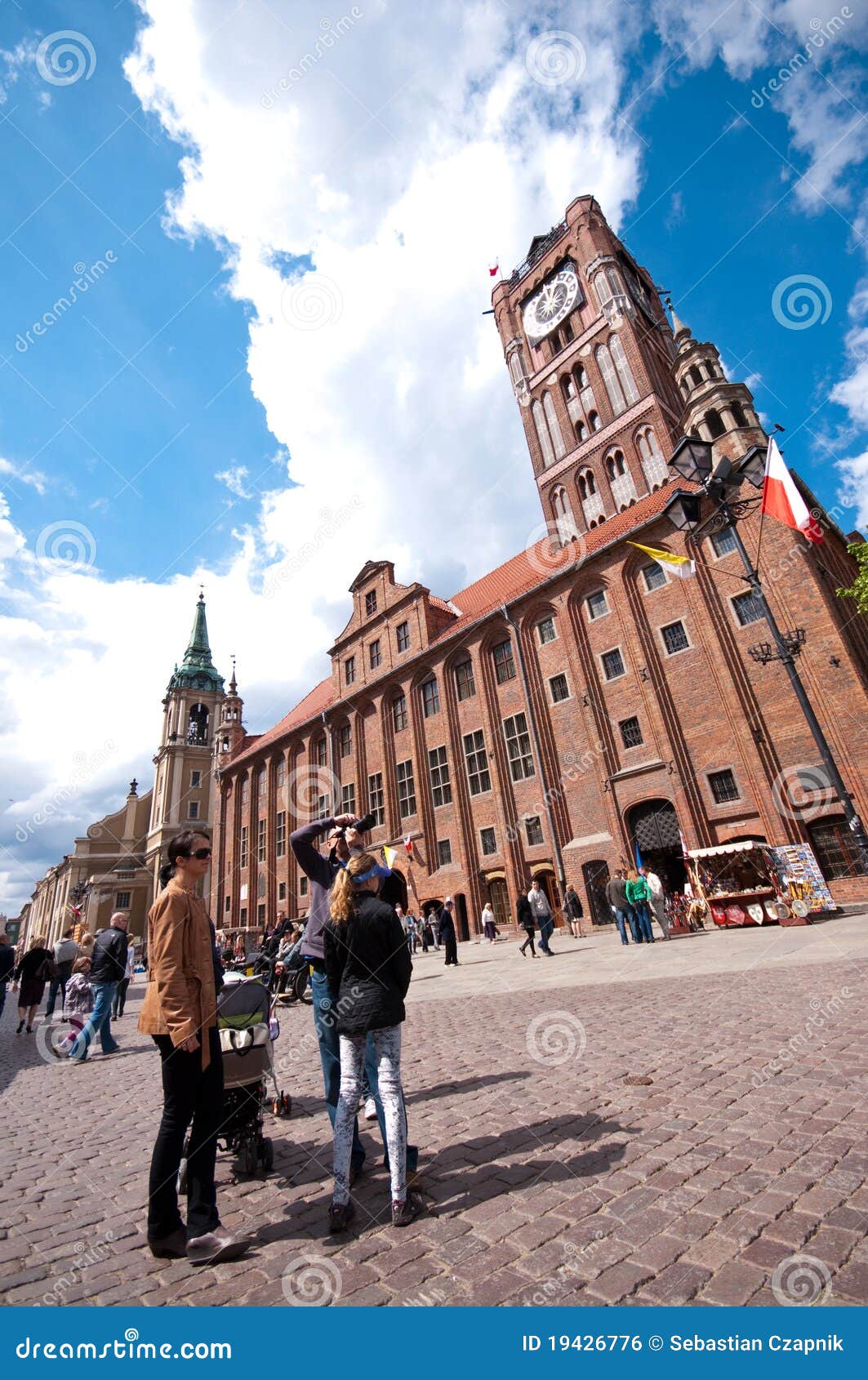 Het Centrum Van Torun, Polen Redactionele Foto - Image of copernicus ...