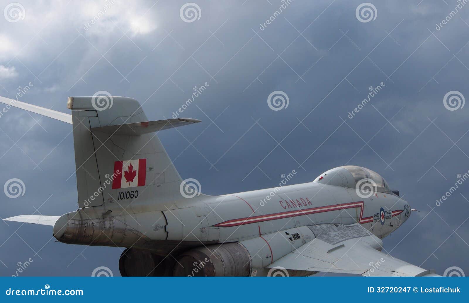 Het CF 101 Van McDonnell Voodoovliegtuig Redactionele Fotografie ...