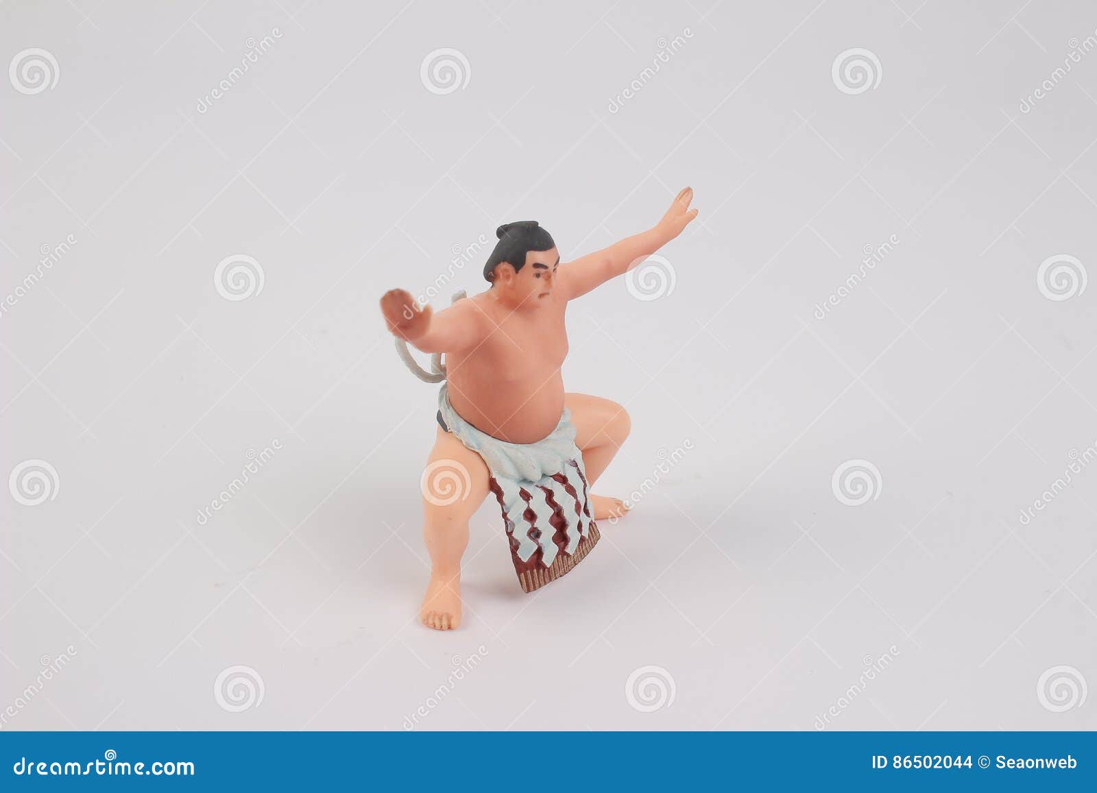 Het Cijfer Van Sumo-Worstelaar Stock Foto - Image of ring, karakter ...