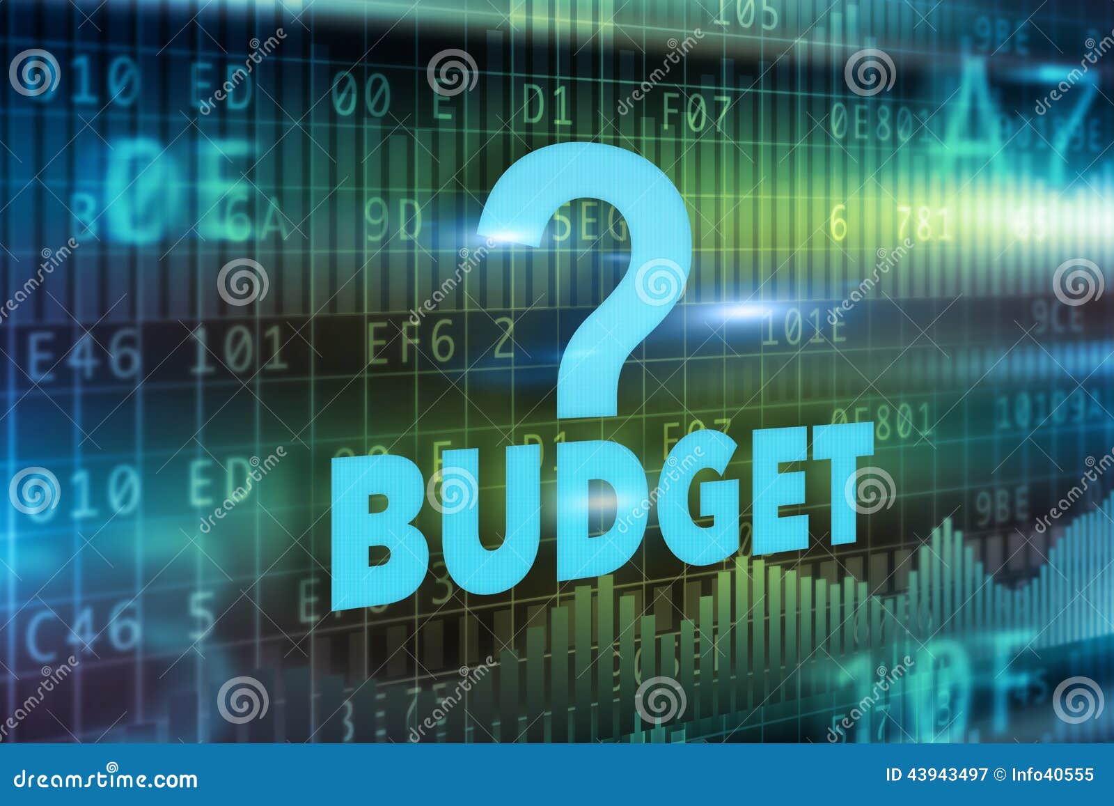 Het Concept Van De Begroting Stock Illustratie - Illustration of ...