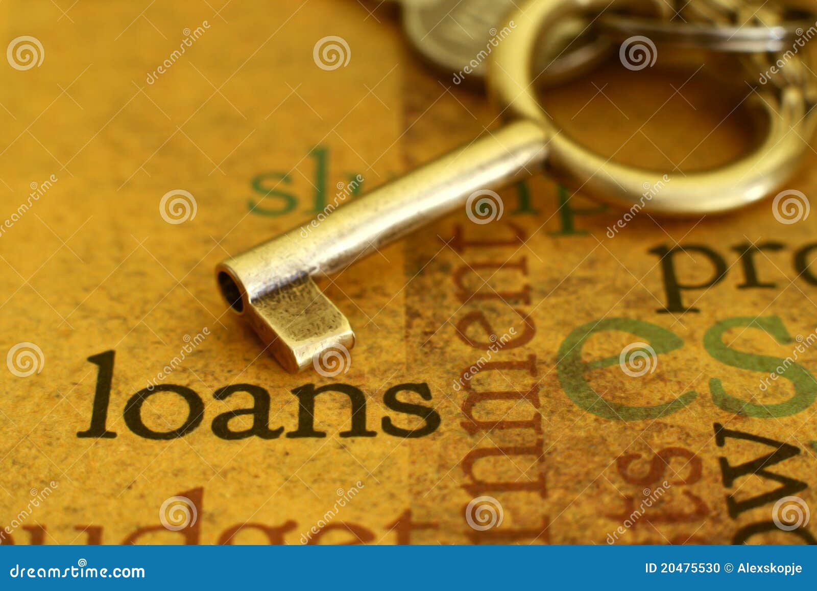Het concept van de lening stock foto. Image of overeenkomst - 20475530