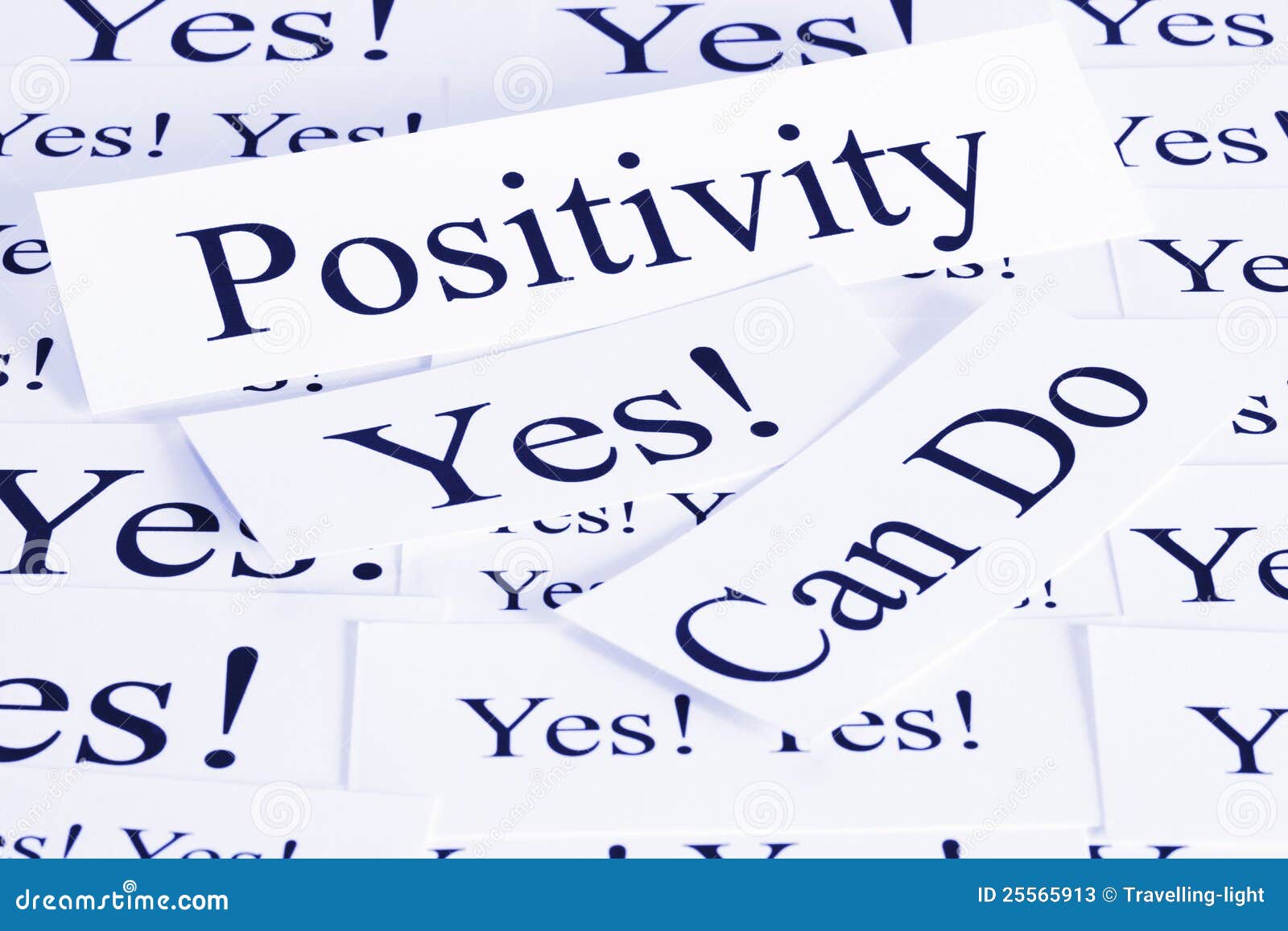 Het Concept Van De Positiviteit Stock Afbeelding - Image of ...