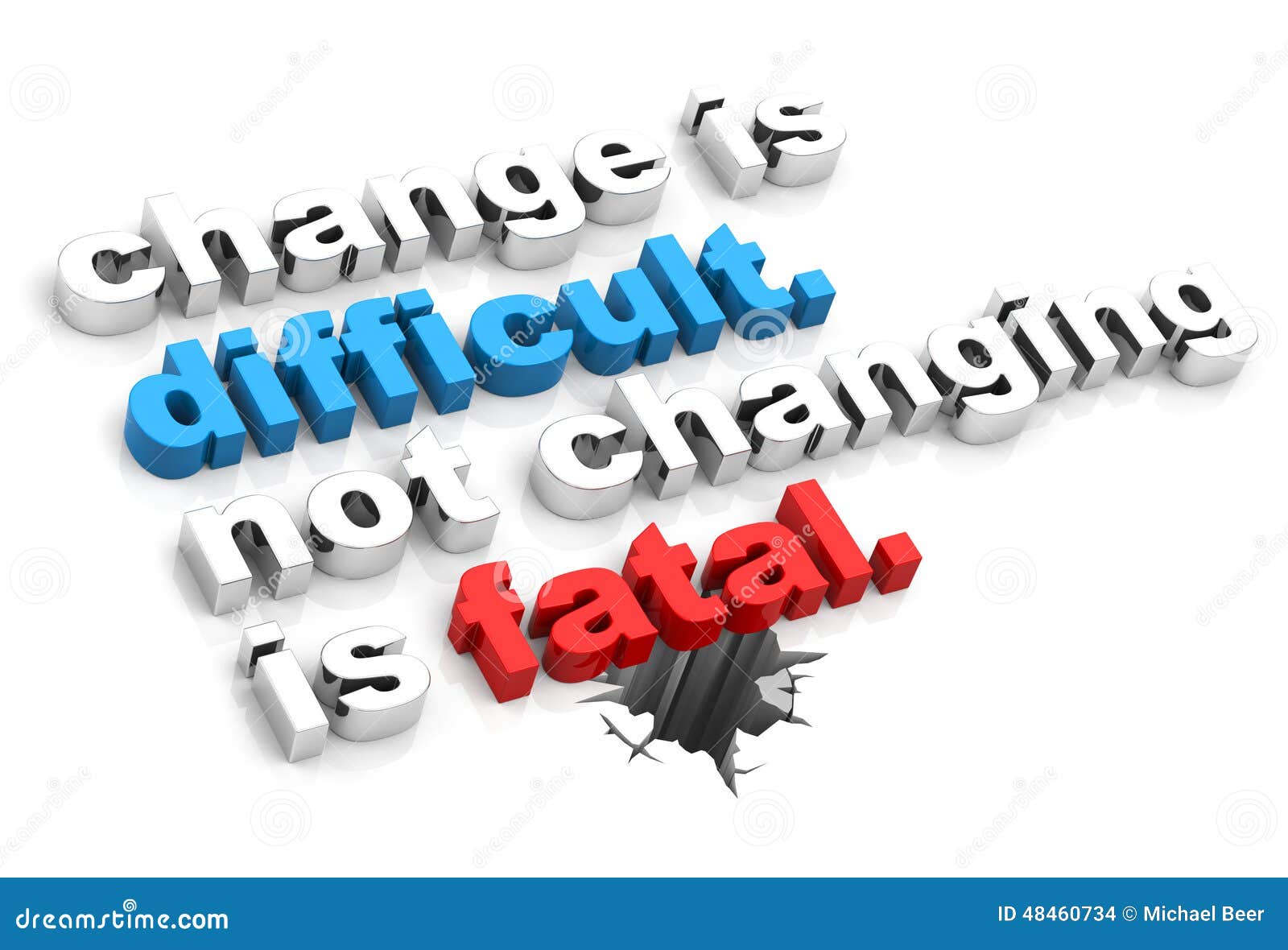 Het Concept Van De Verandering Stock Illustratie - Illustration of kans ...