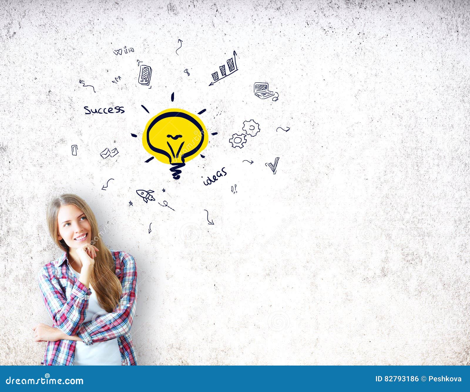 Het concept van het idee stock foto. Image of inspiratie - 82793186