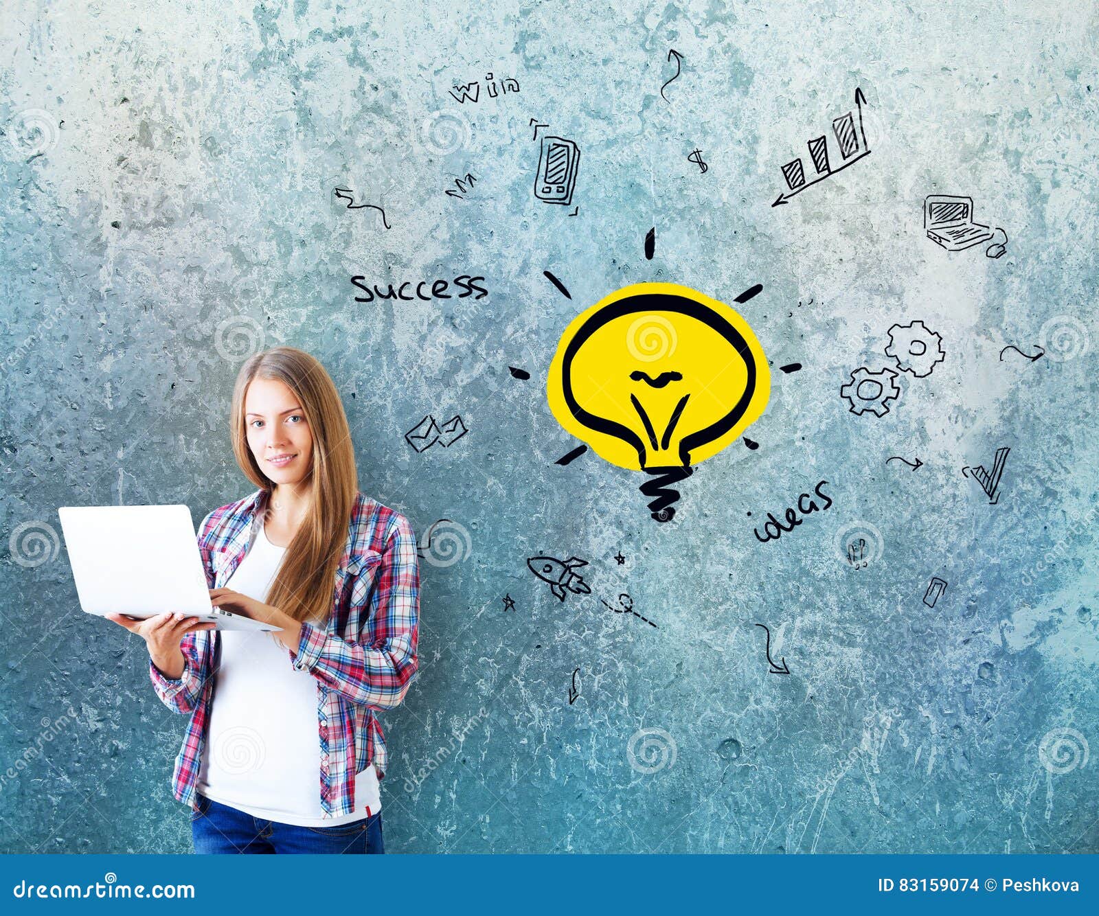 Het concept van het idee stock foto. Image of mededeling - 83159074