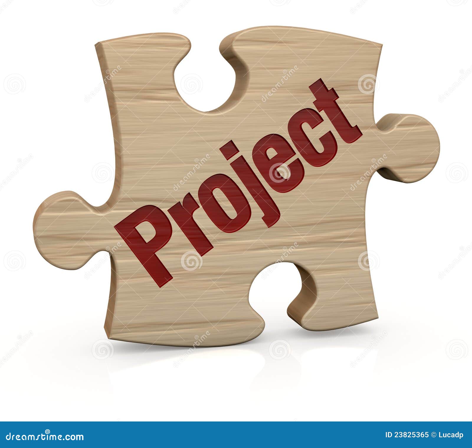 Het Concept Van Het Project Stock Illustratie - Illustration of ...