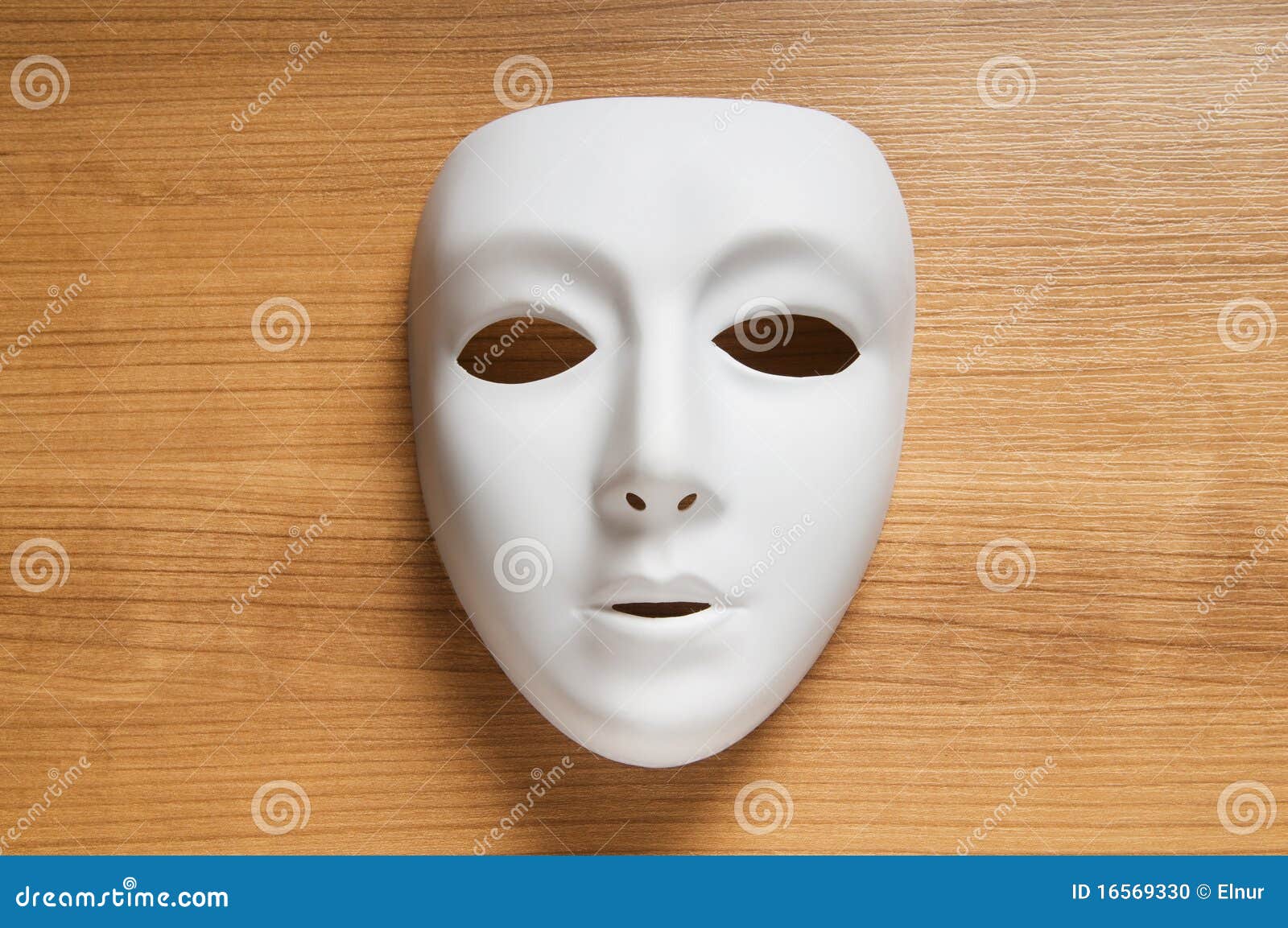 Het Concept Van Het Theater - Witte Maskers Stock Foto - Image of ...
