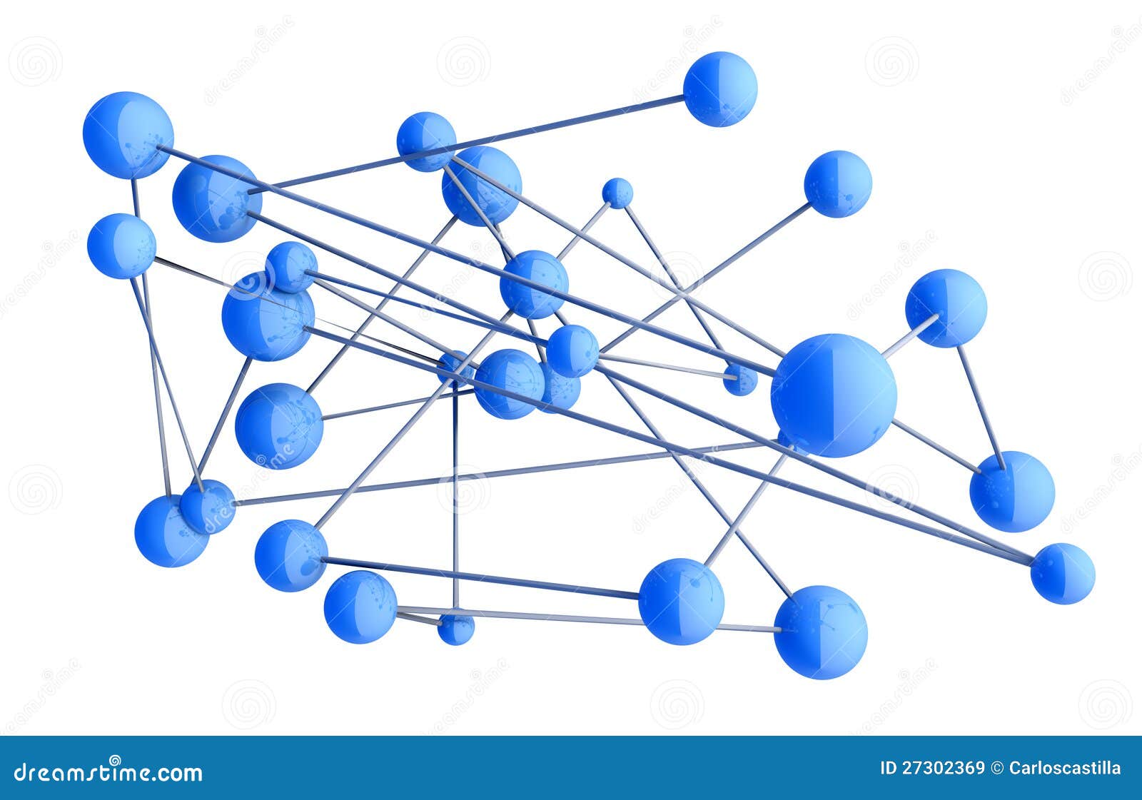Het Concept Van Het Voorzien Van Een Netwerk Stock Illustratie ...