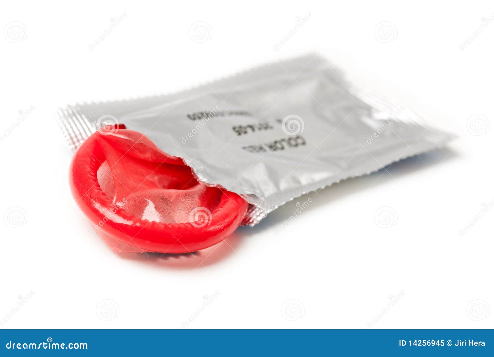 Het condoom van de kleur stock afbeelding. Image of geboorte - 14256945