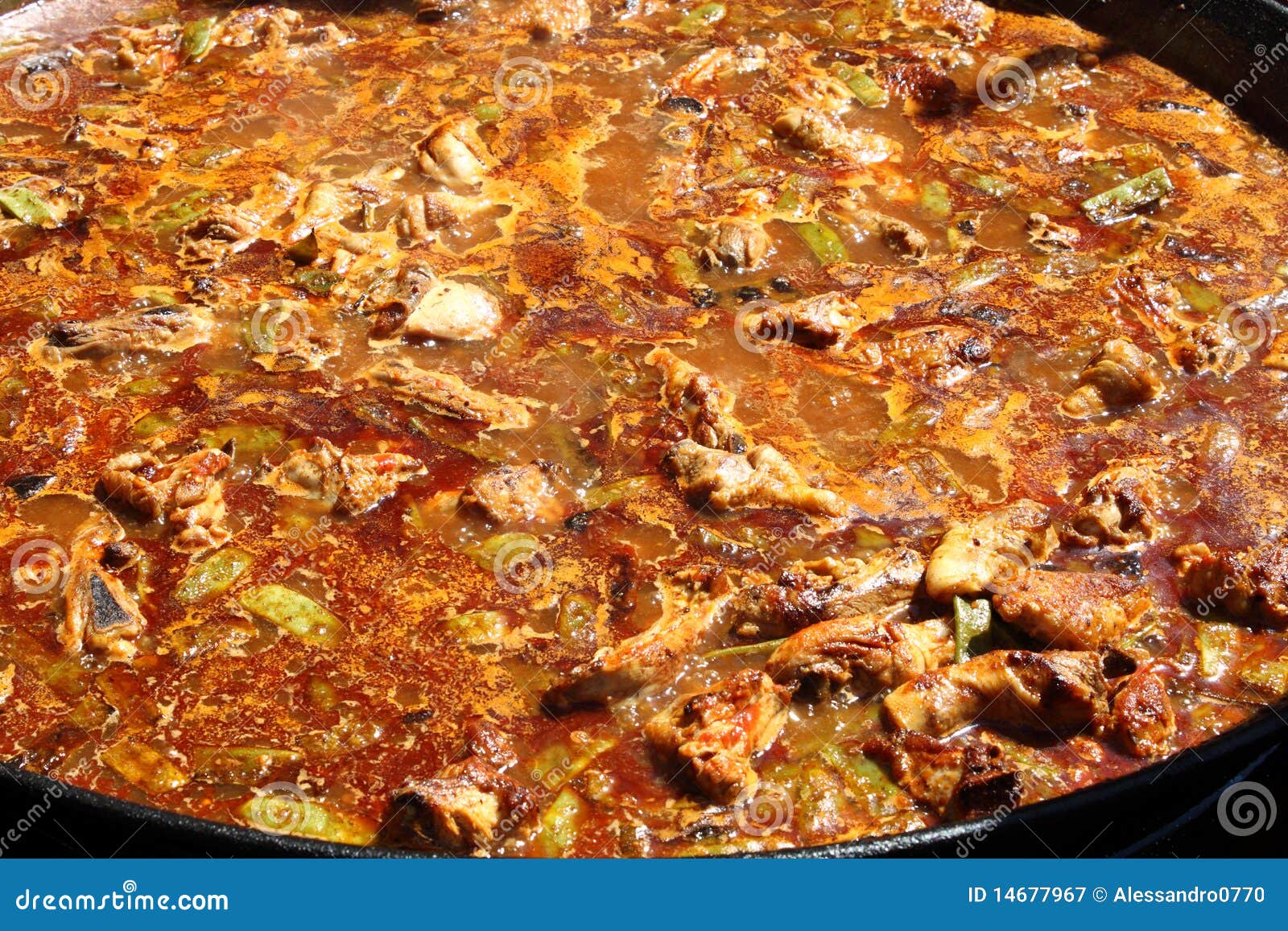 Het creoolse kip koken stock afbeelding. Image of recept - 14677967