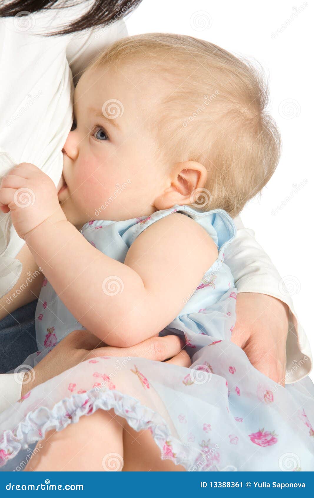 Het de borst geven stock afbeelding. Image of zuivelfabriek - 13388361