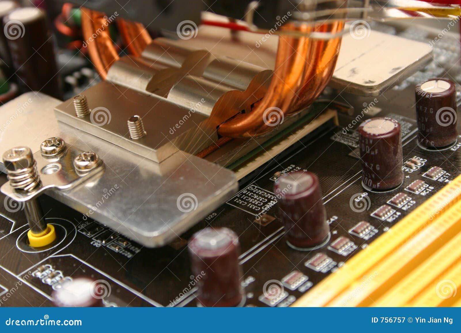 Het Deel van de computer stock afbeelding. Image of kring - 756757