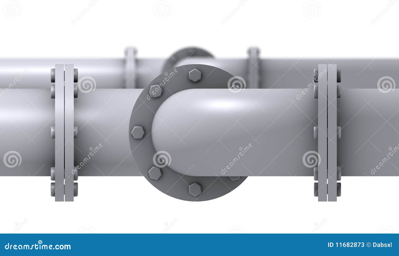 Het Detail Van De Pijpleiding Stock Illustratie - Illustration of bouw ...