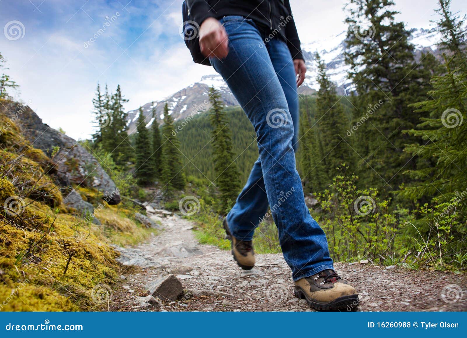 Het Detail Van De Stijging in Bergen Stock Foto - Image of meisje ...