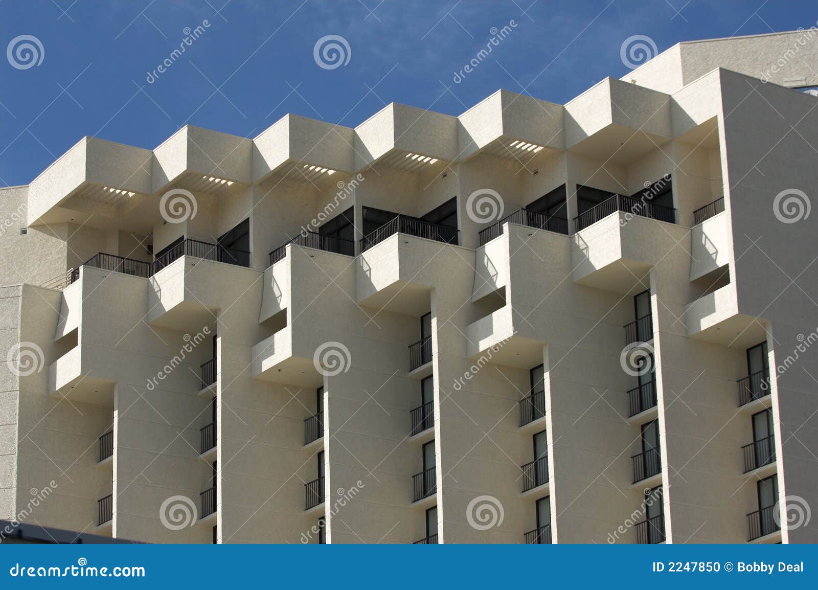 Het Detail Van Het Hotel Van De Toevlucht Stock Foto - Image of blauw ...