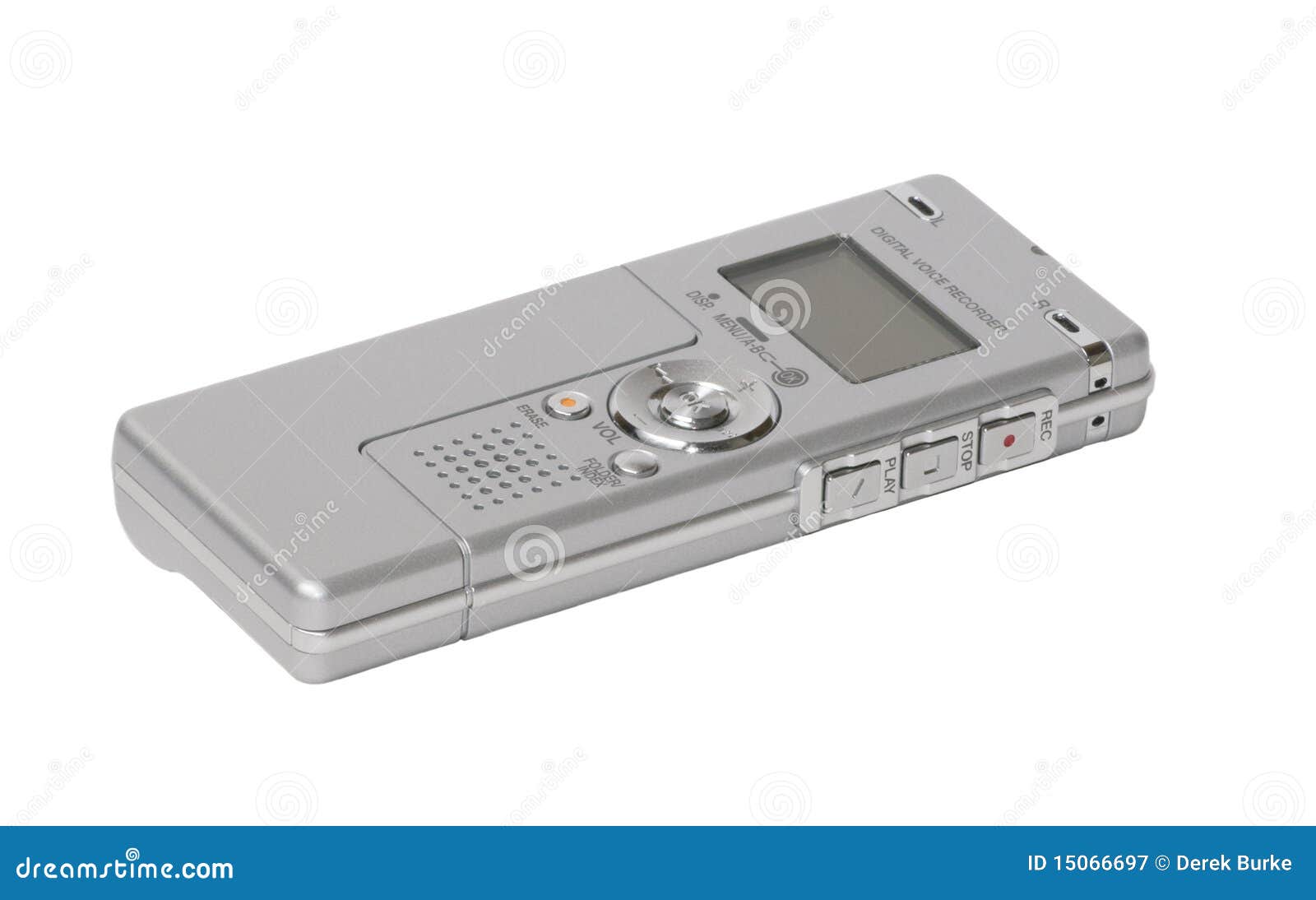 Het Digitale Registreertoestel Van De Stem Stock Afbeelding - Image of ...