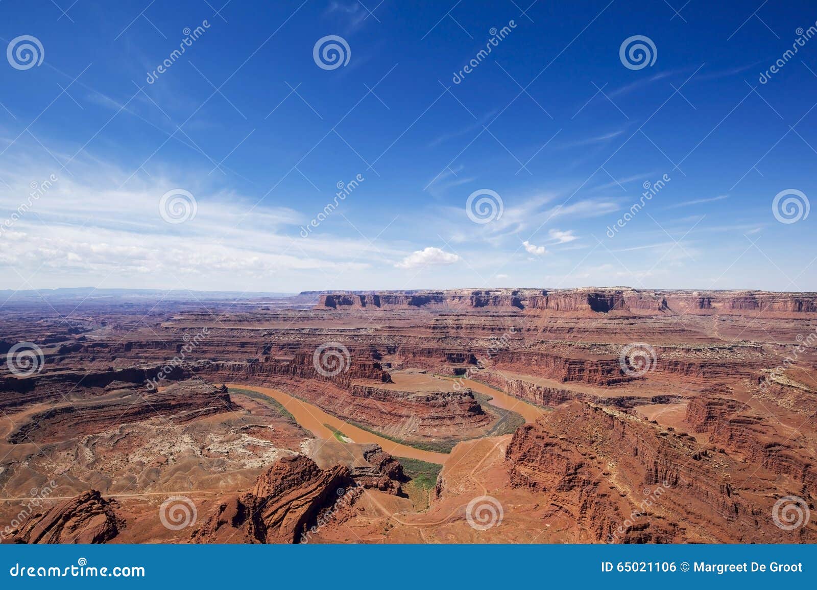 Het Dode Park Van De Staat Van Het Punt Van Het Paard, Utah Stock Foto ...