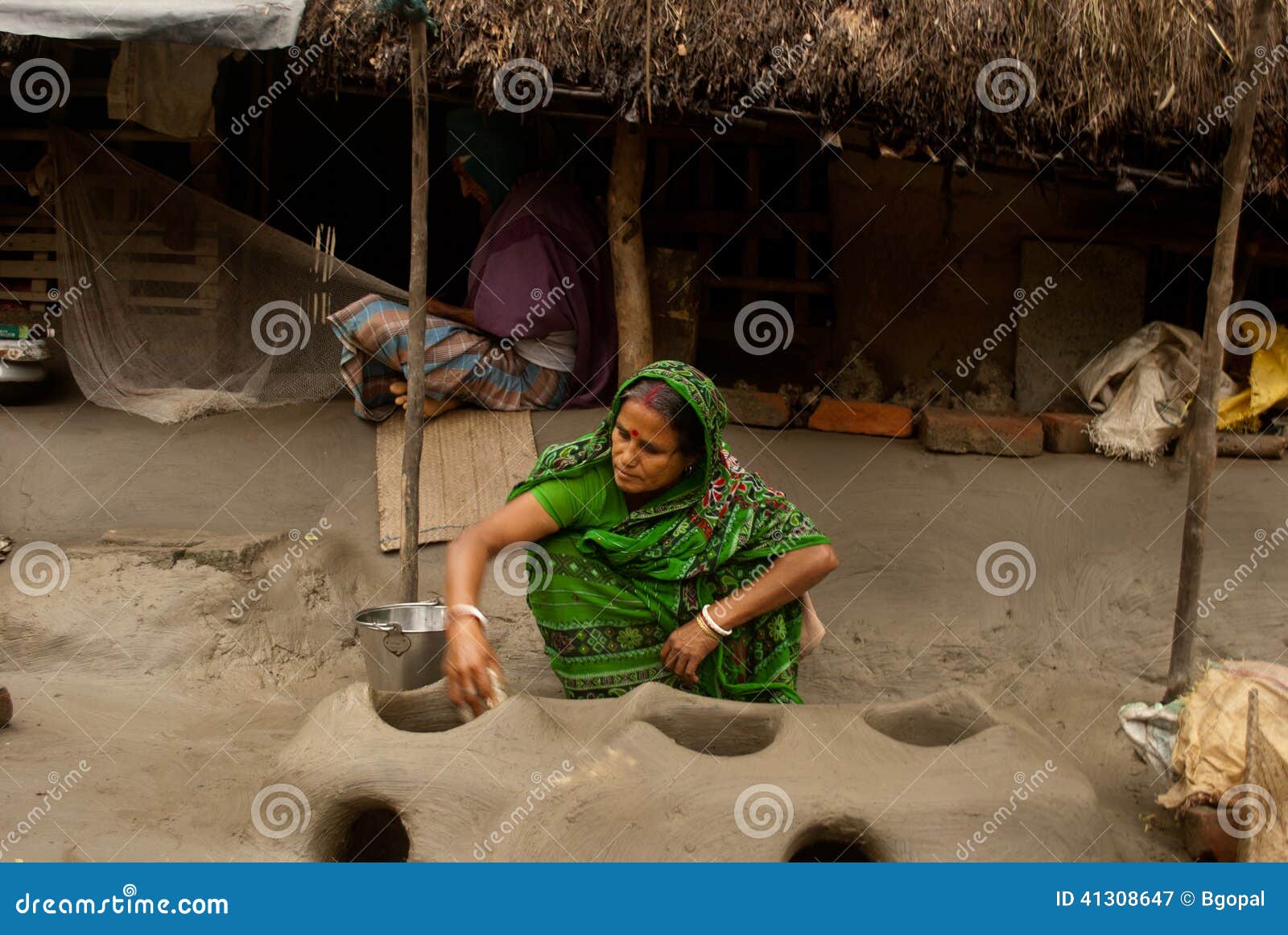 Het Dorpsleven Van Sunderban, India Redactionele Fotografie - Image of ...