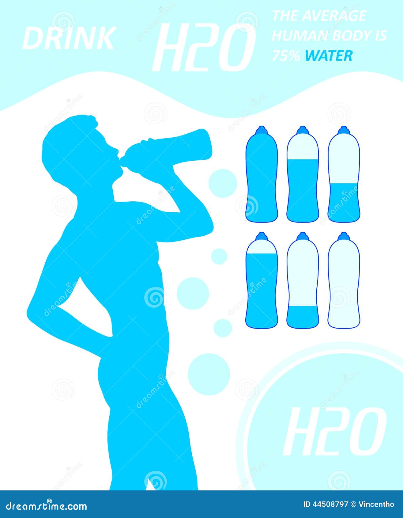 Het Drinken Het Water Dorstige Dehydratie Van De Mensenteug H2O Vector ... Het Drinken Het Water Dorstige Dehydratie Van De Mensenteug H2O Vector ...