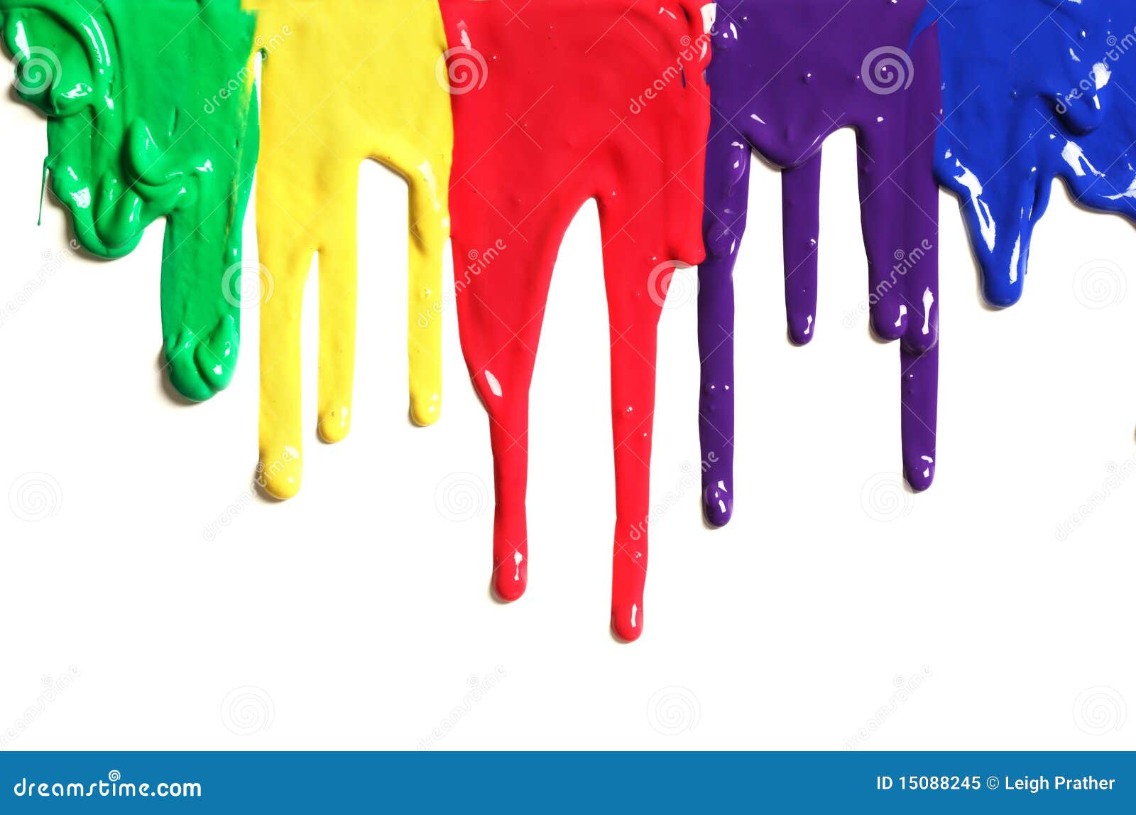 Het druipen van de verf stock afbeelding. Image of creëer - 15088245