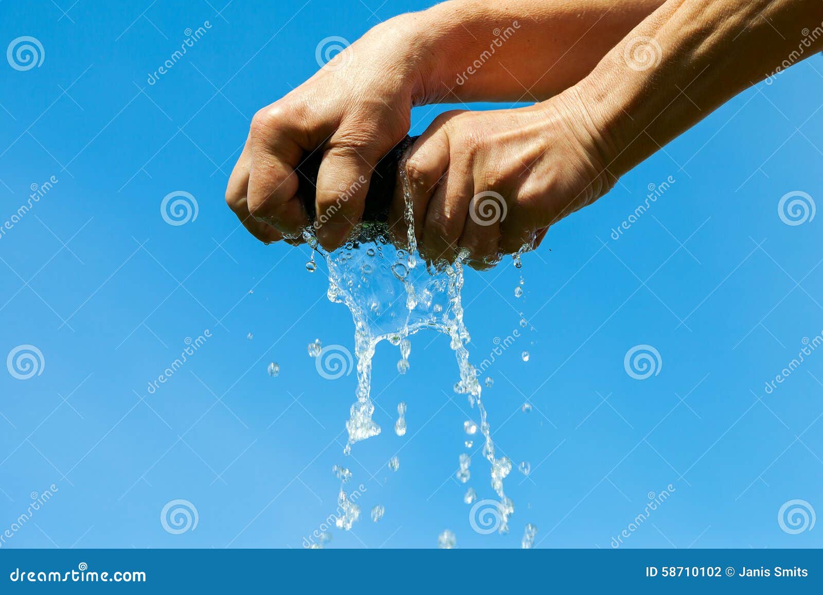 Het drukken van doek stock foto. Image of huis, water - 58710102