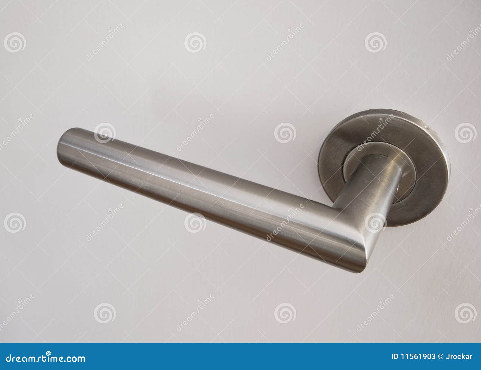 Het Eenvoudige Handvat Van De Ontwerp Moderne Deur Stock Afbeelding ...