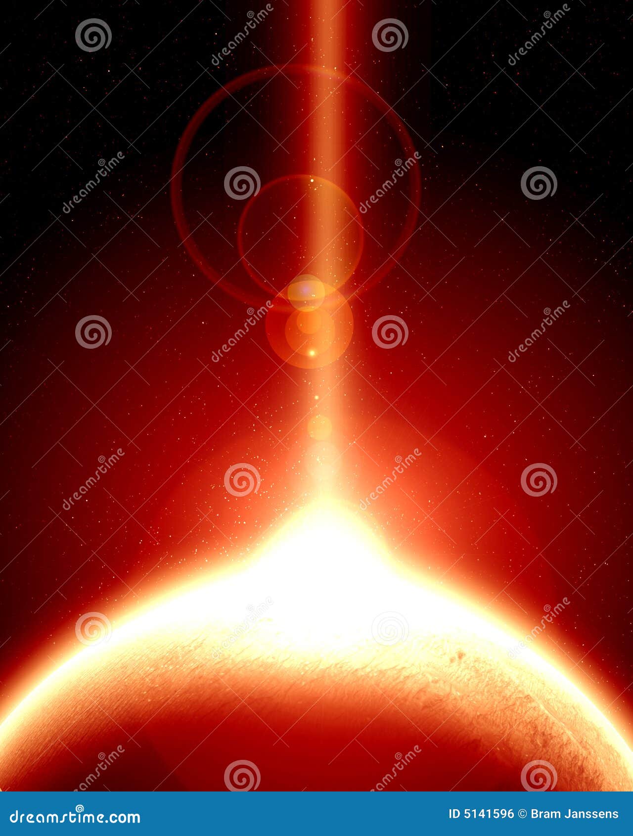 Het effect van de meteoor stock illustratie. Illustration of vuurbol ...