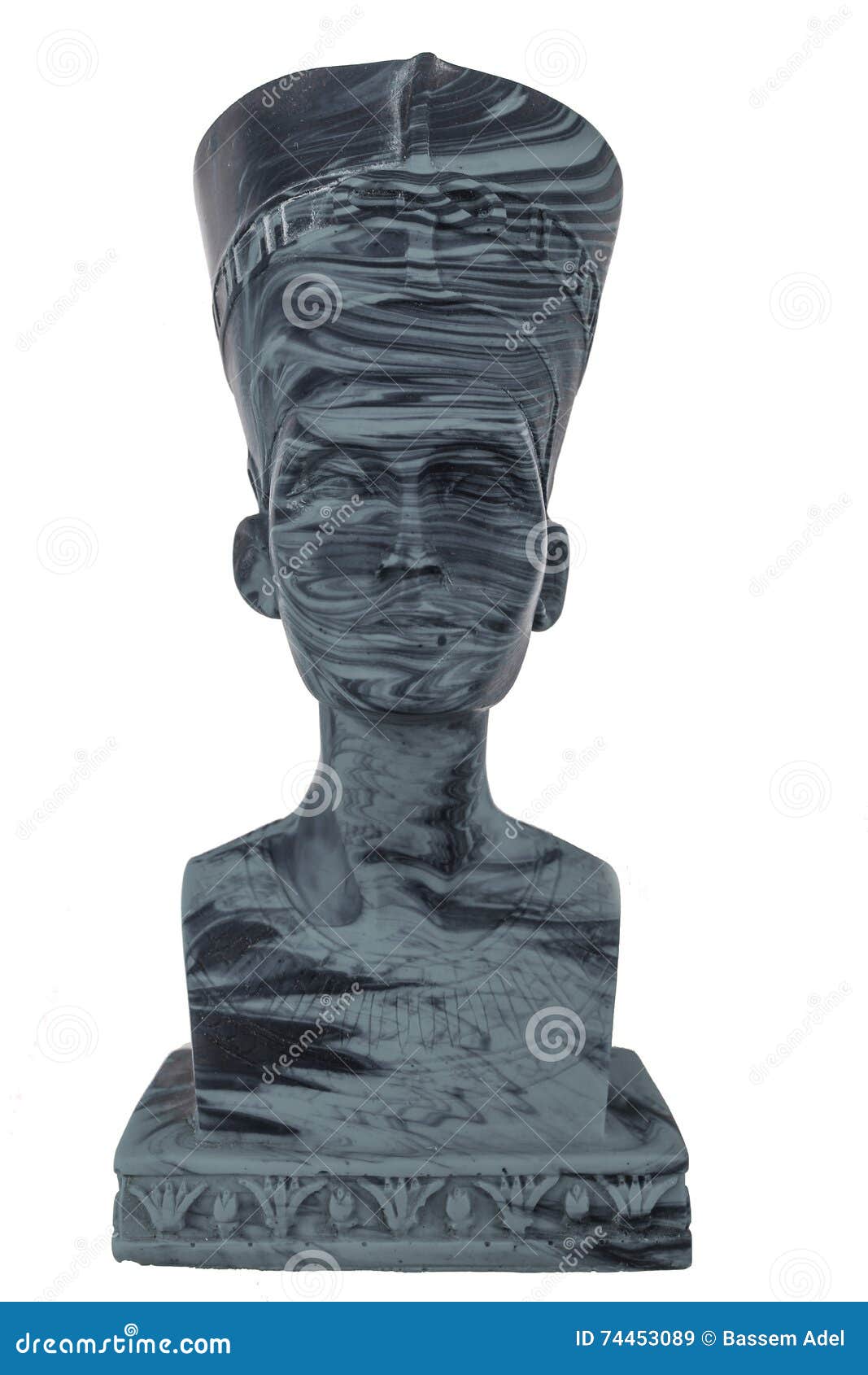 Het Egyptische Standbeeld Van De Farao Stock Afbeelding - Image of ...