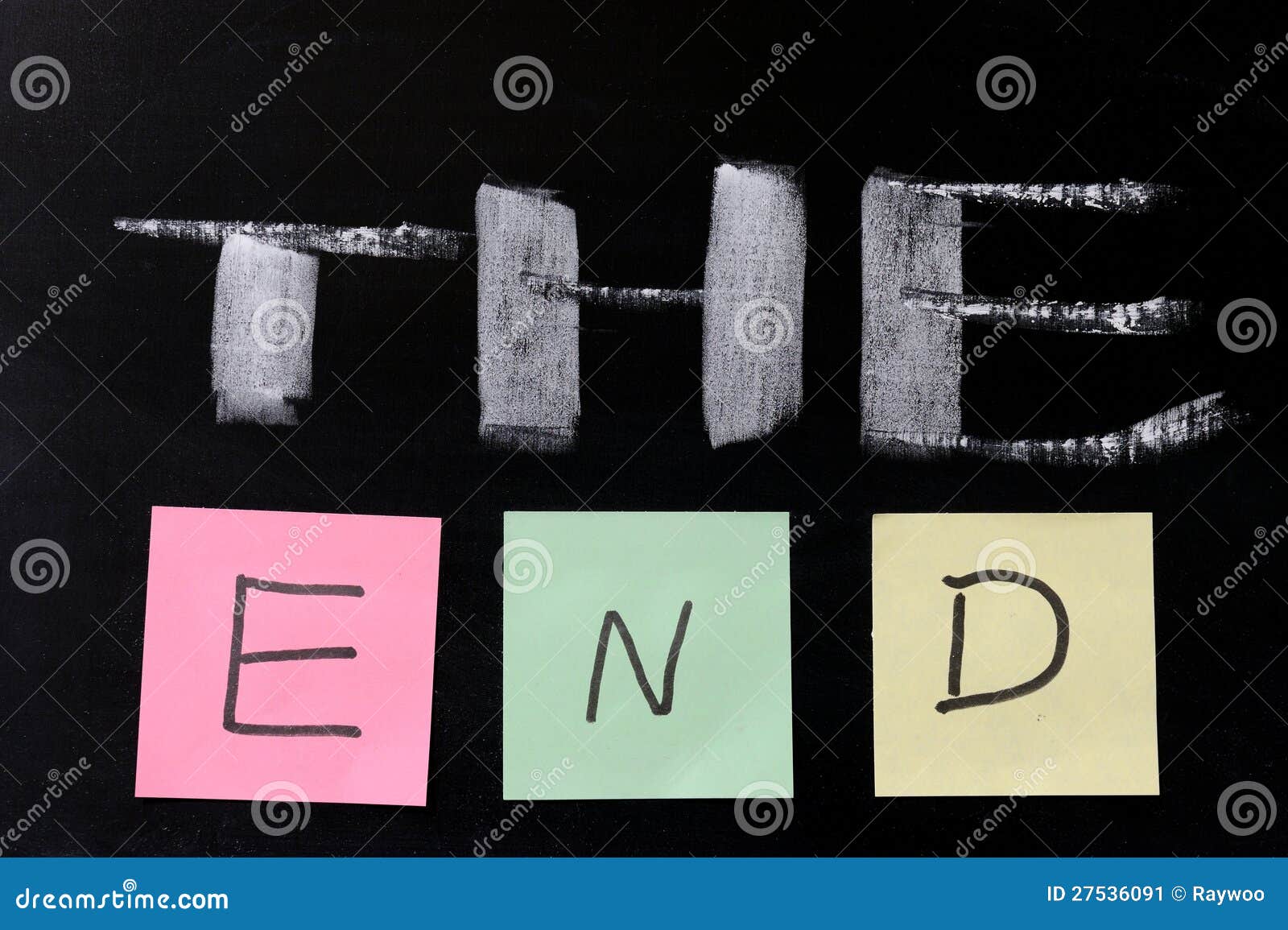 Het eind stock afbeelding. Image of raad, brief, sluit - 27536091