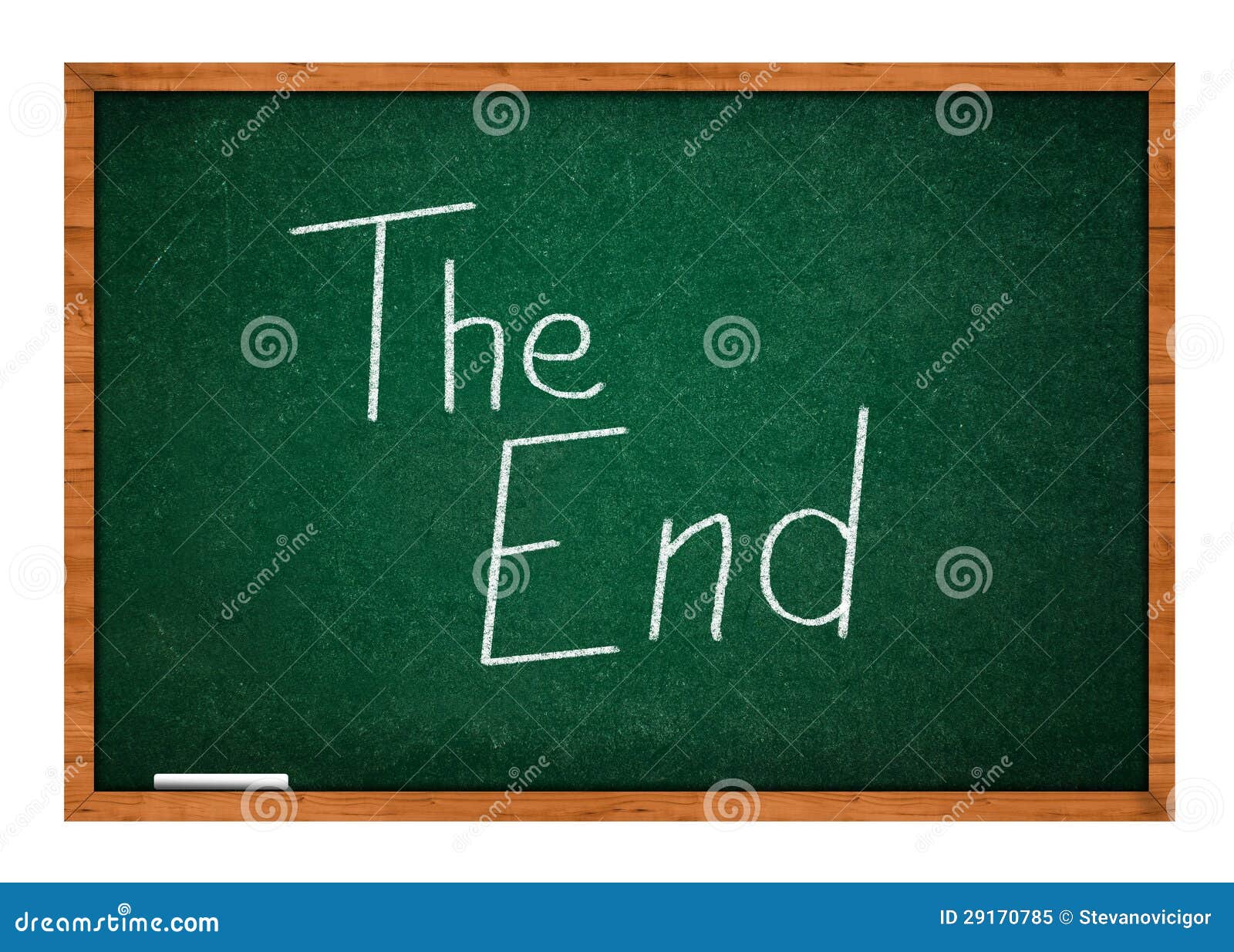 Het eind stock afbeelding. Image of achtergrond, exemplaar - 29170785