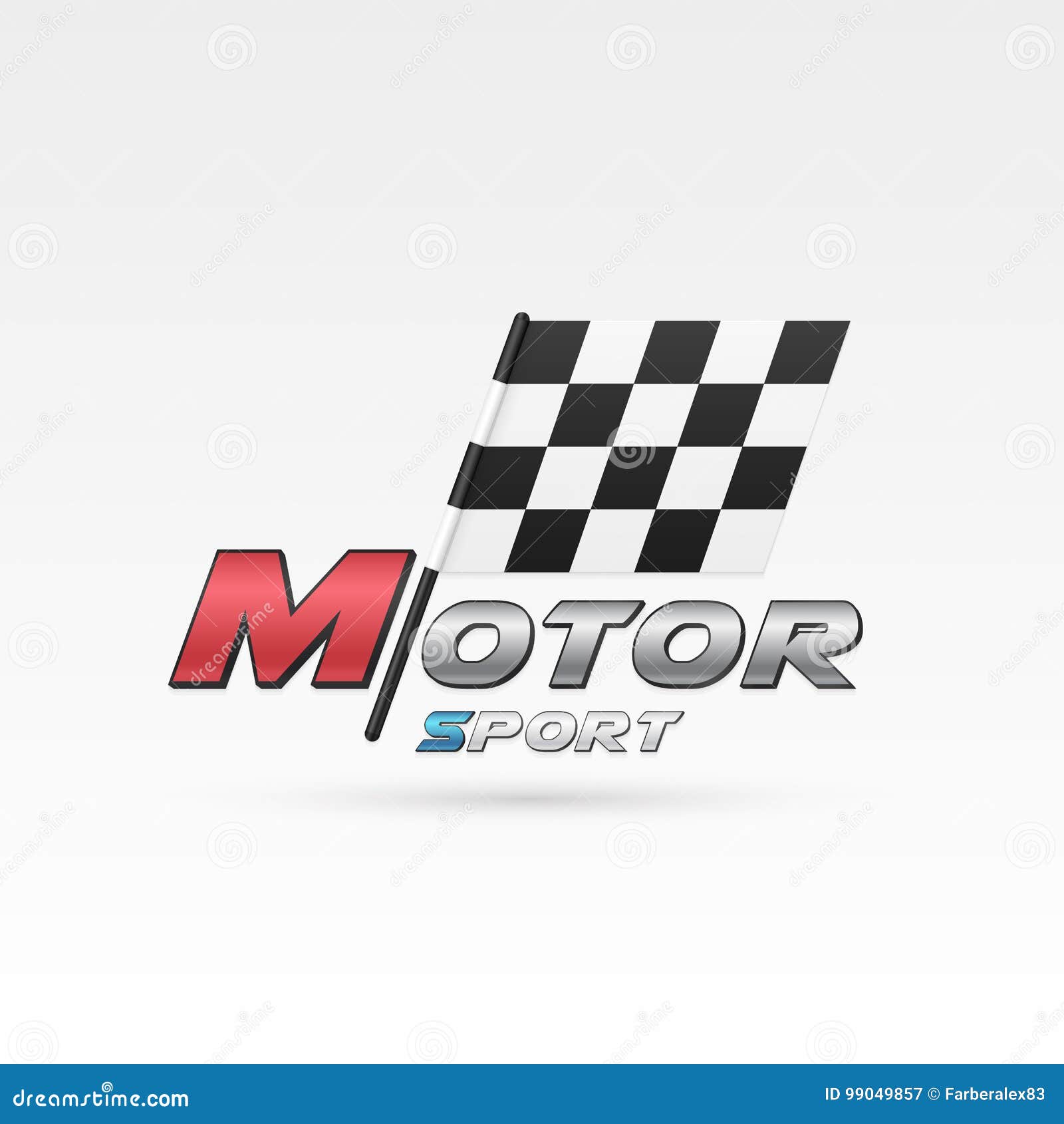 Het Embleem Van De Motorsport Vector Illustratie - Illustration of ...