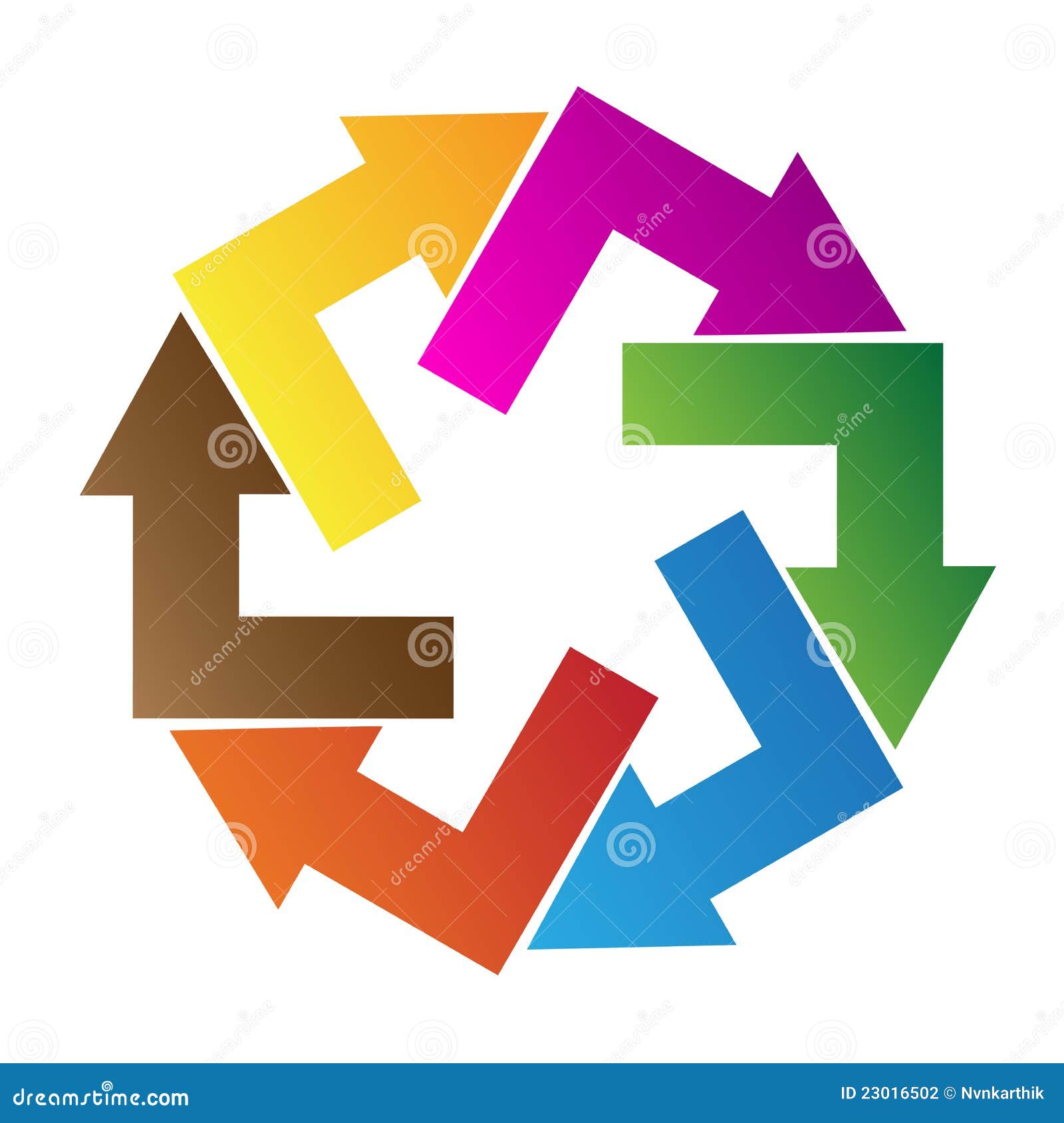 Het Embleem Van De Pijlpunt Vector Illustratie - Illustration of ...