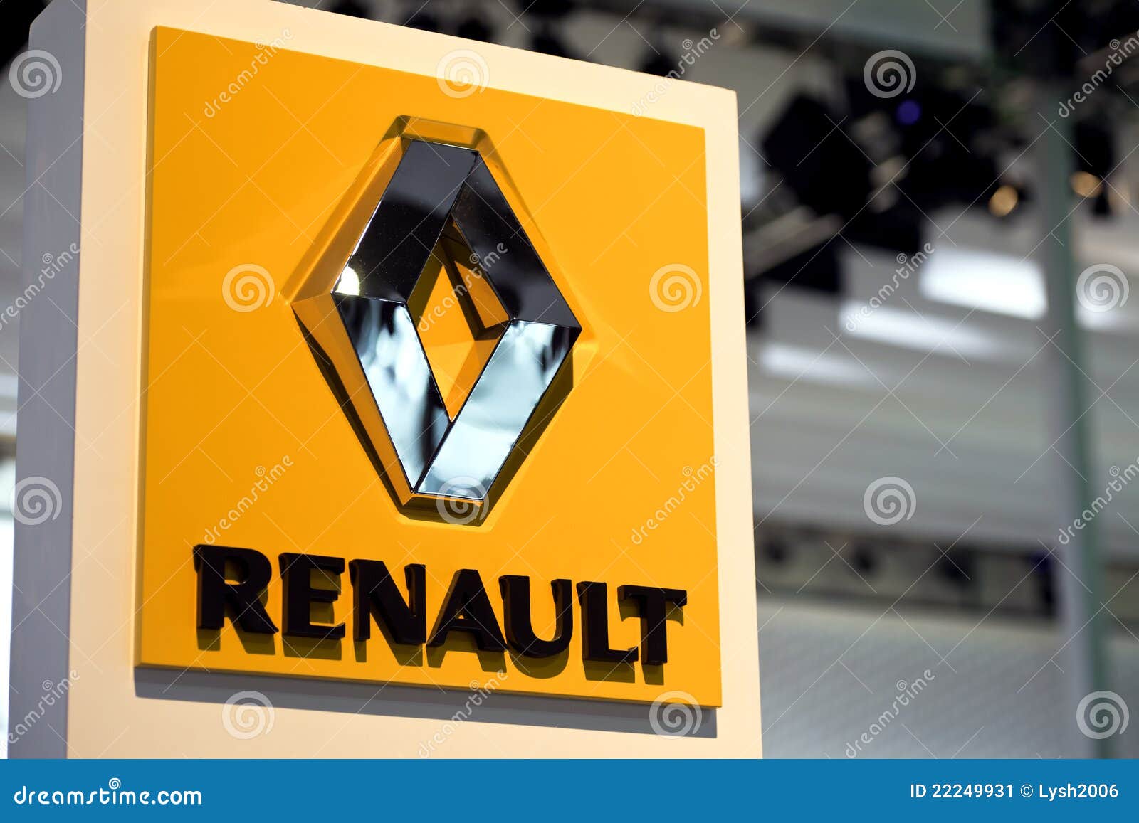 Het Embleem van RENAULT redactionele foto. Image of frankrijk - 22249931