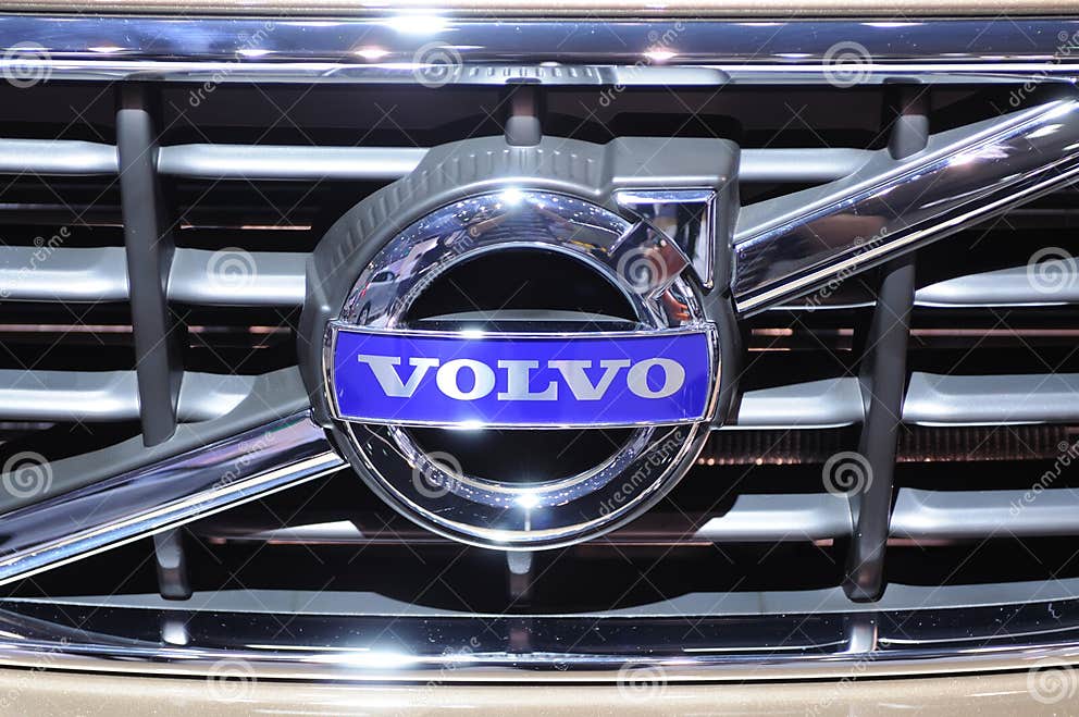 Het embleem van Volvo redactionele foto. Image of motor - 16205926