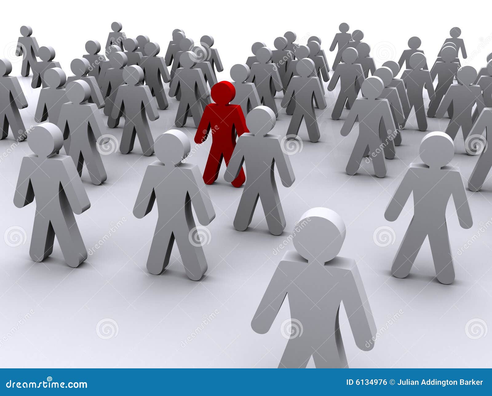 Het eminente individu stock illustratie. Illustration of individueel ...