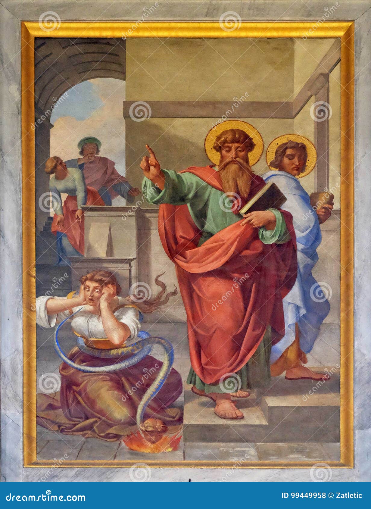 Het Exorcisme Van De Slaaf Girl Redactionele Stock Foto - Image of ...