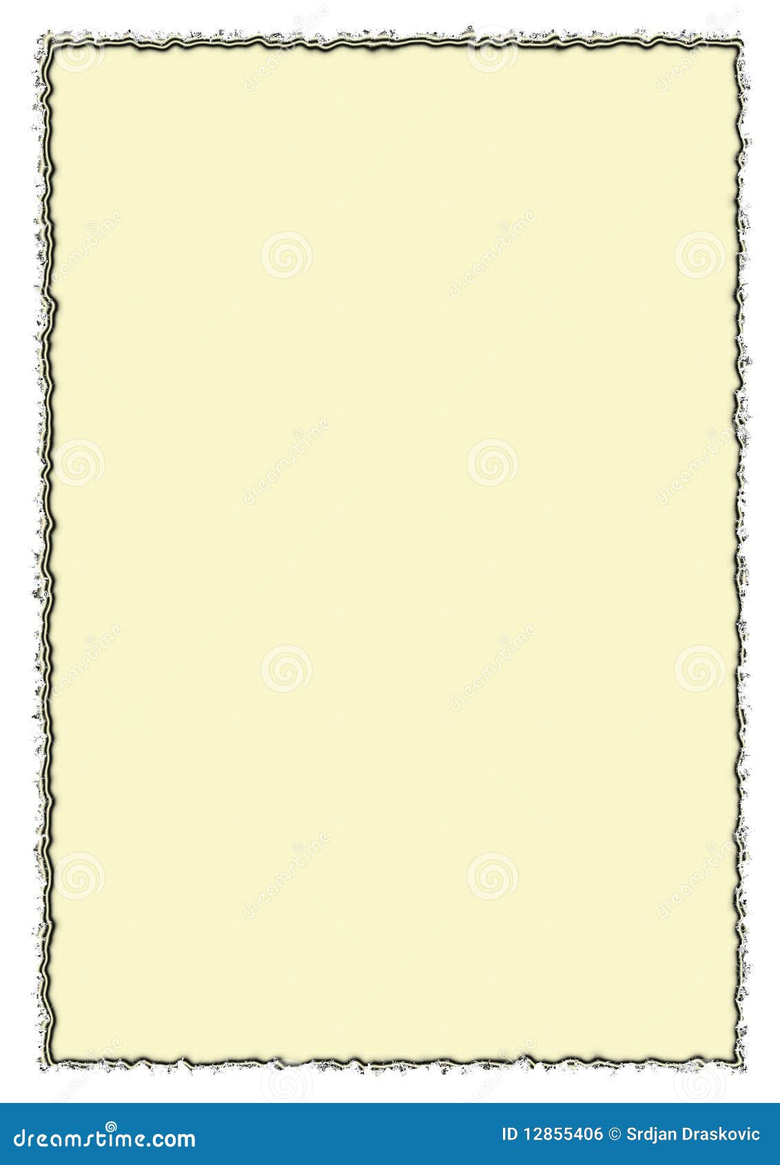 Het frame van de brief stock illustratie. Illustration of kader - 12855406