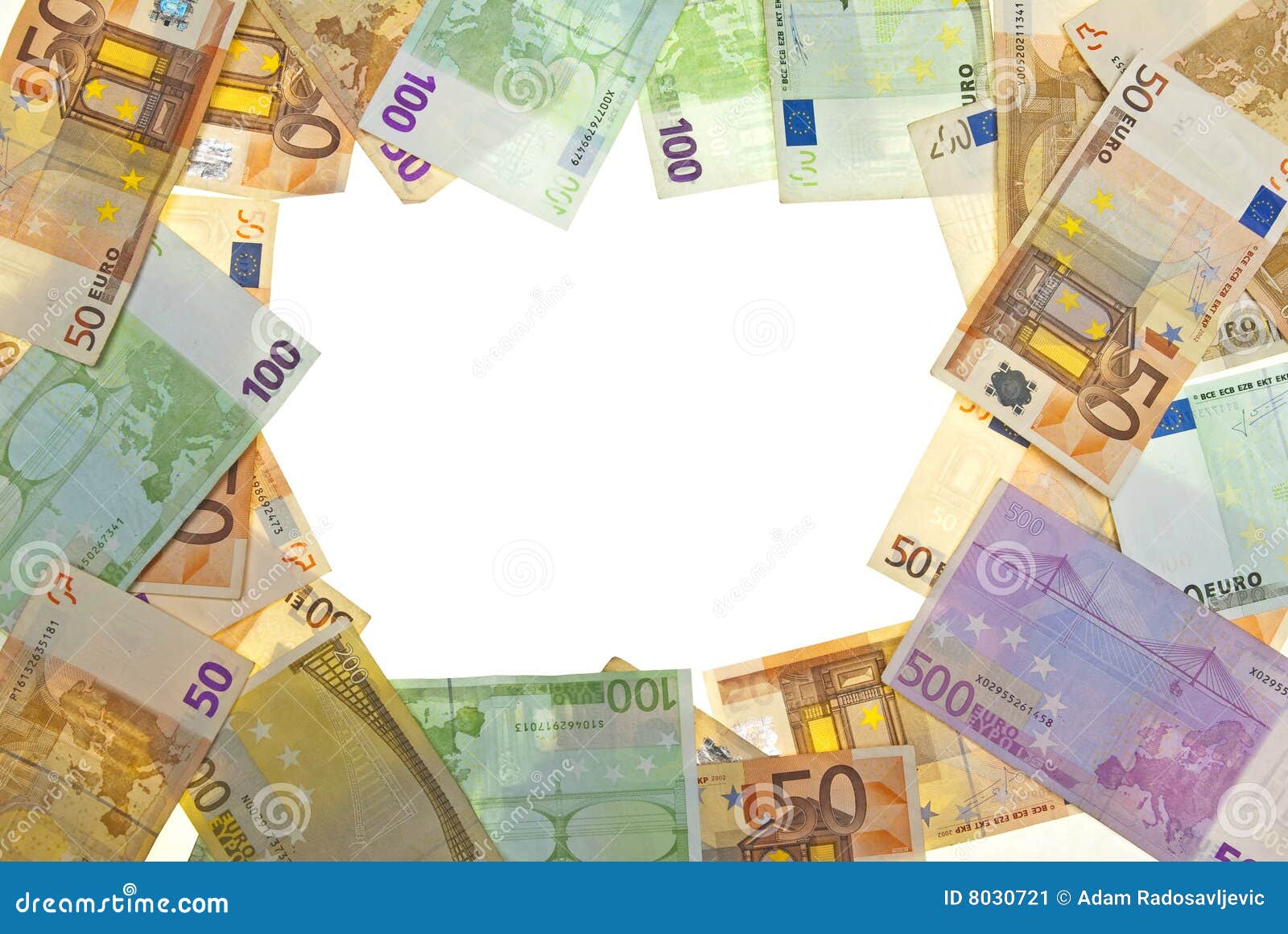 Het Frame van het geld stock afbeelding. Image of binnen - 8030721