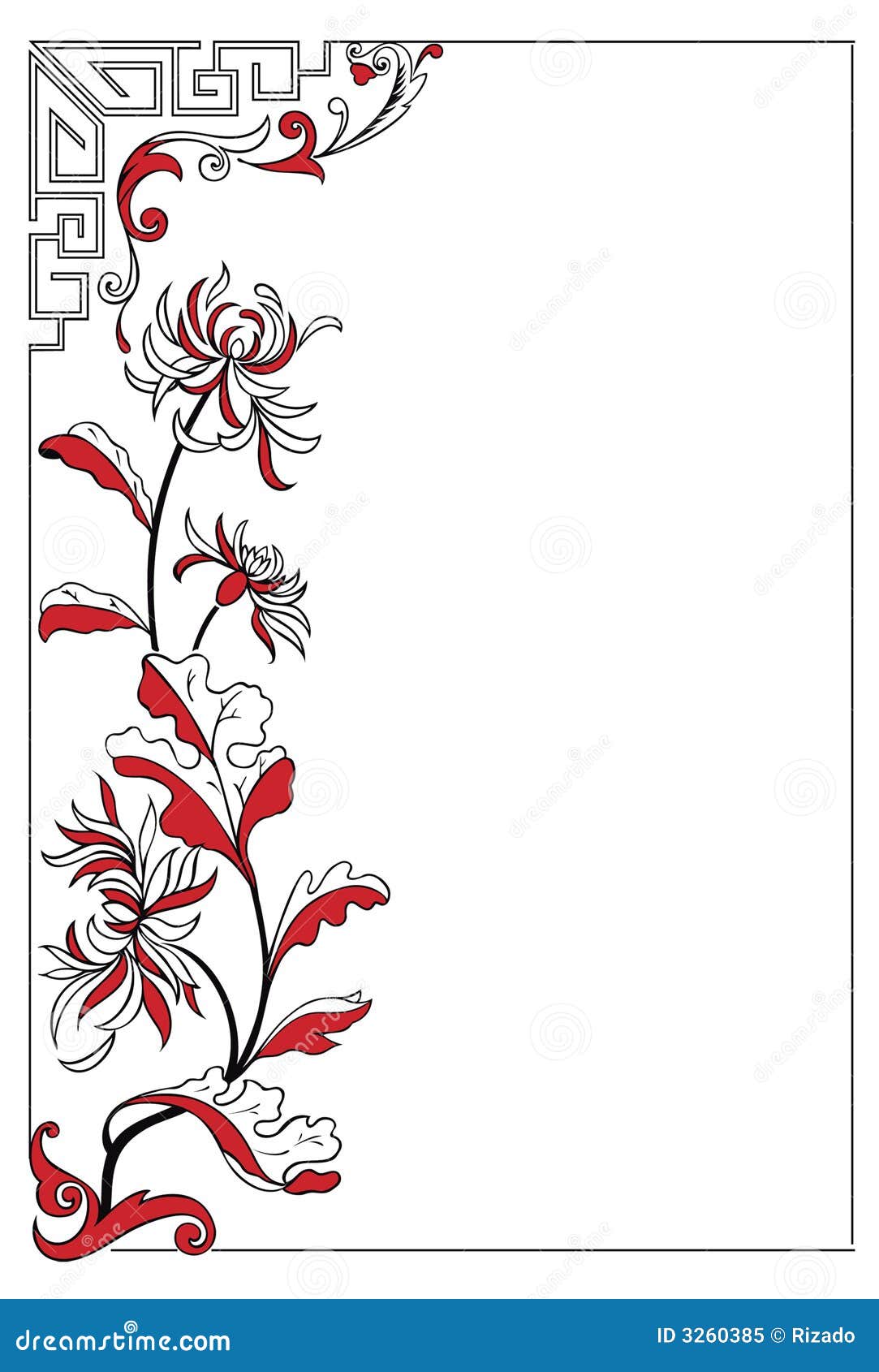Het frame van Japan vector illustratie. Illustration of kaart - 3260385