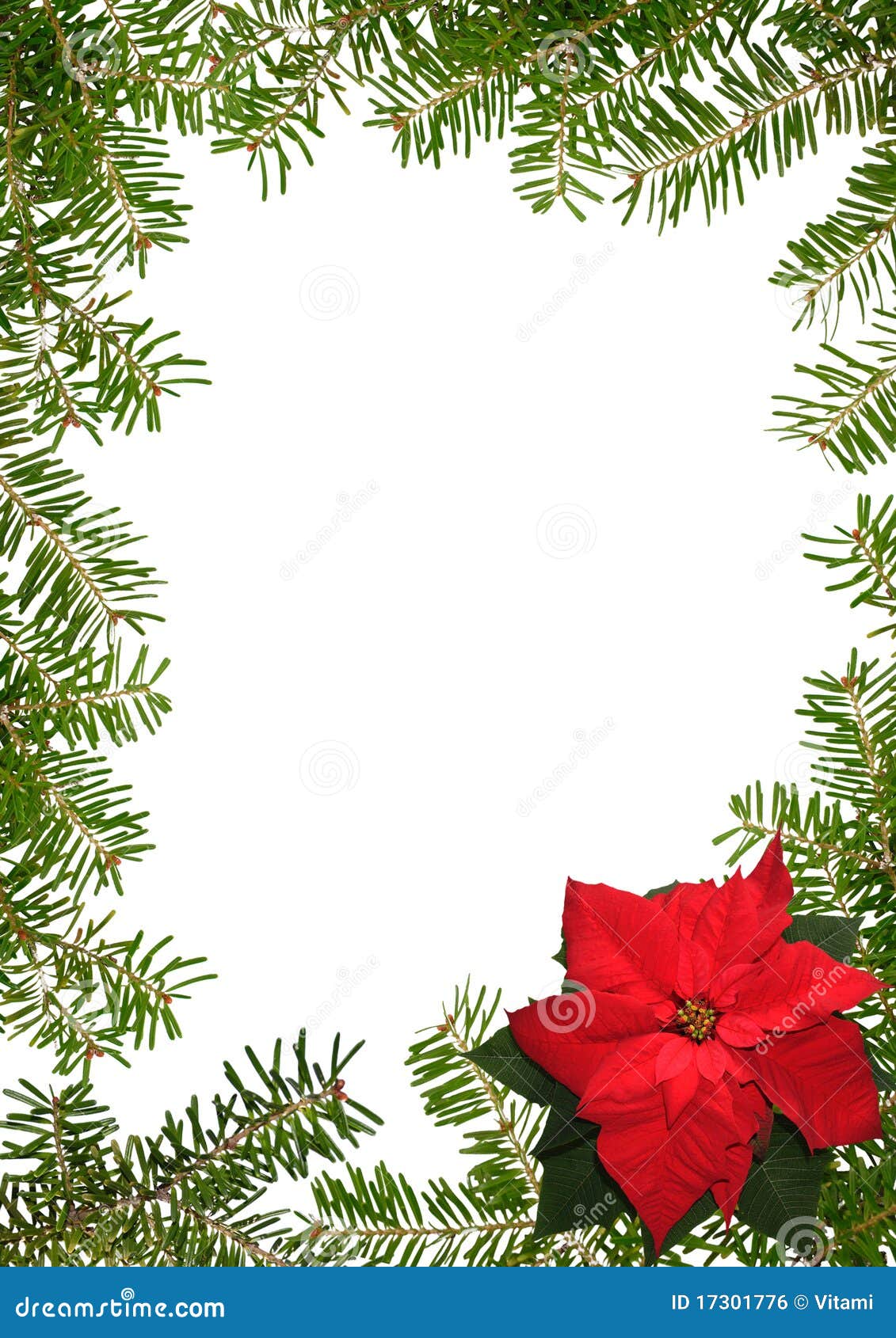 Het frame van Kerstmis stock foto. Image of bloem, kader - 17301776