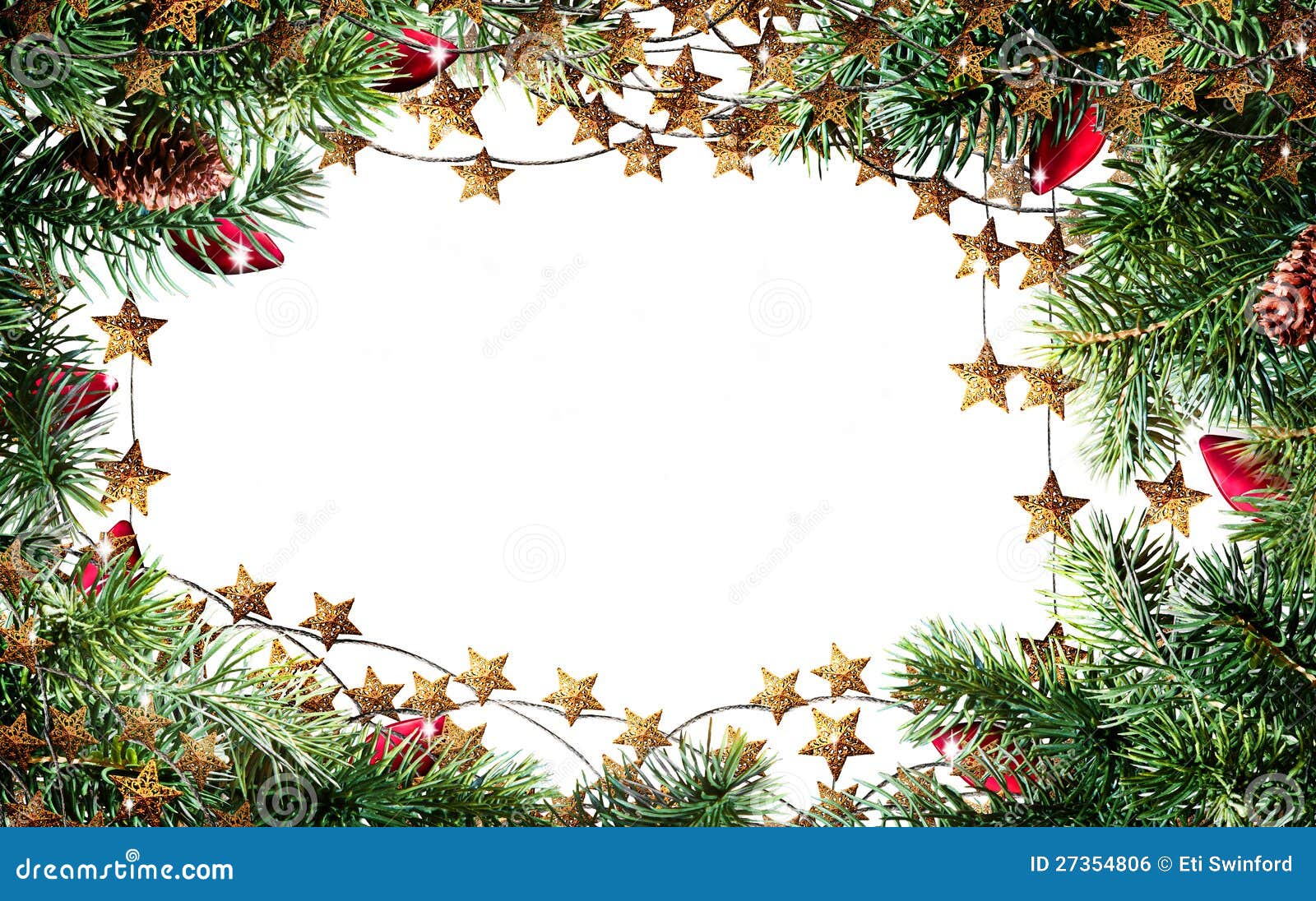 Het frame van Kerstmis stock foto. Image of feestelijk - 27354806