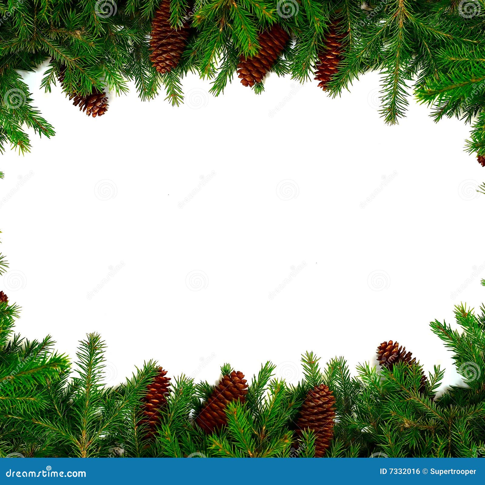 Het frame van Kerstmis stock foto. Image of installatie - 7332016