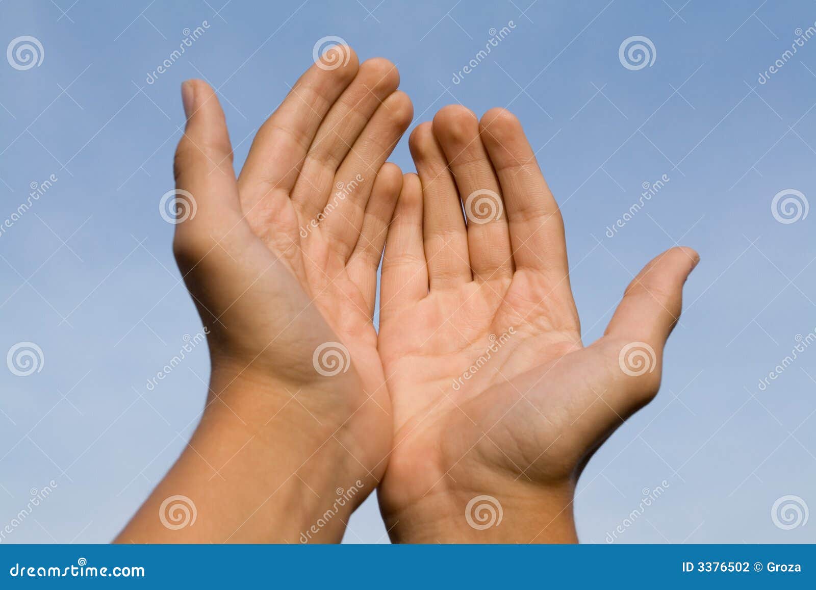 Het gebaar bidt stock foto. Image of open, mensen, gebaar - 3376502