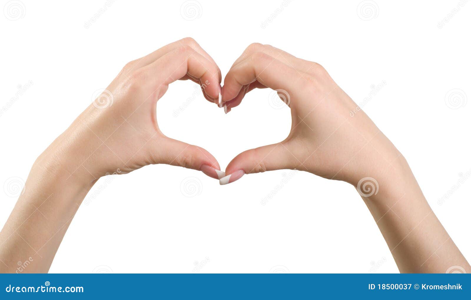 Het gebaar van het hart. stock afbeelding. Image of hart - 18500037