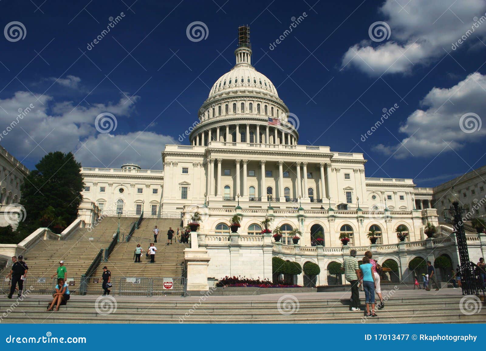 Het Gebouw Van Het Capitool Van Verenigde Staten, Washington DC ...