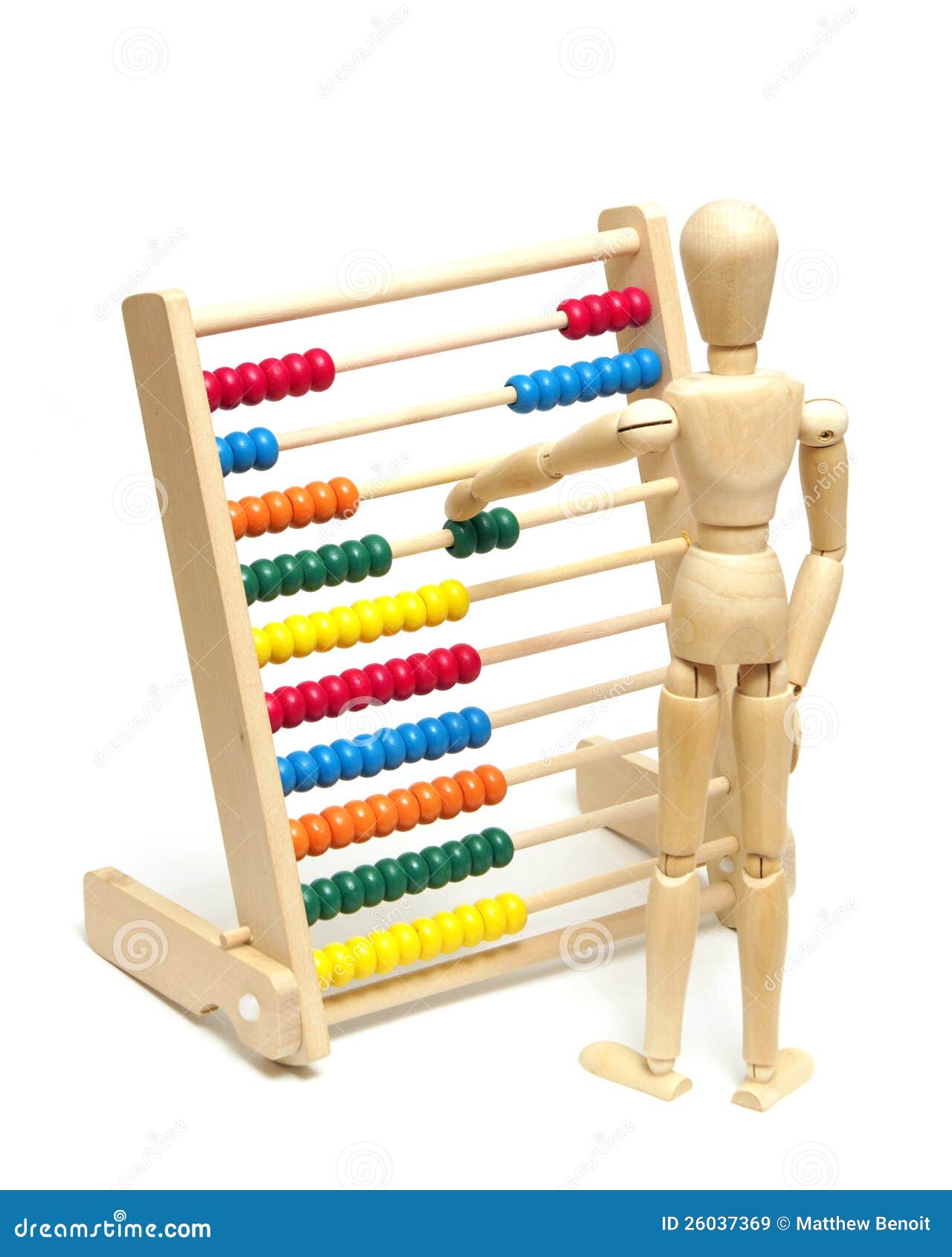 Het Gebruiken Van Een Telraam Stock Afbeelding - Image of zaken, mens ...