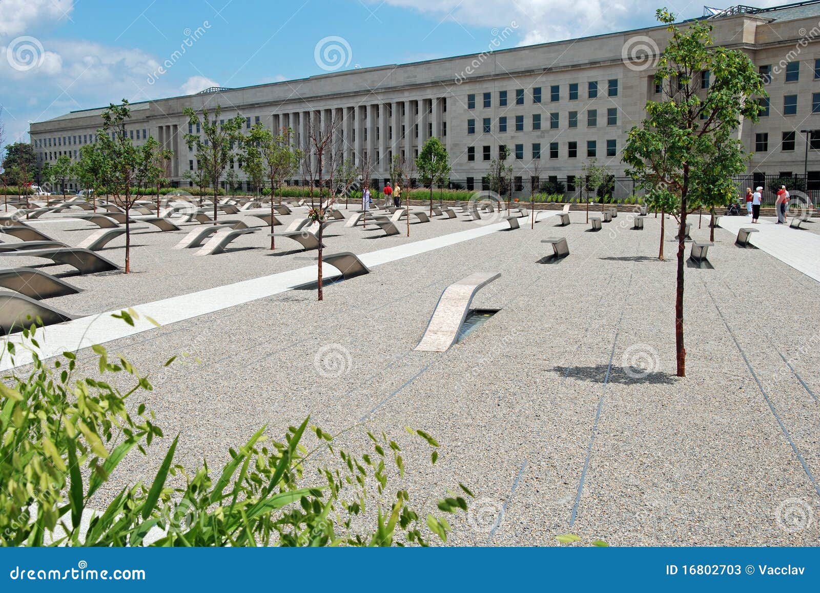 Het Gedenkteken Van Het Pentagoon in Washington DC Redactionele Stock ...