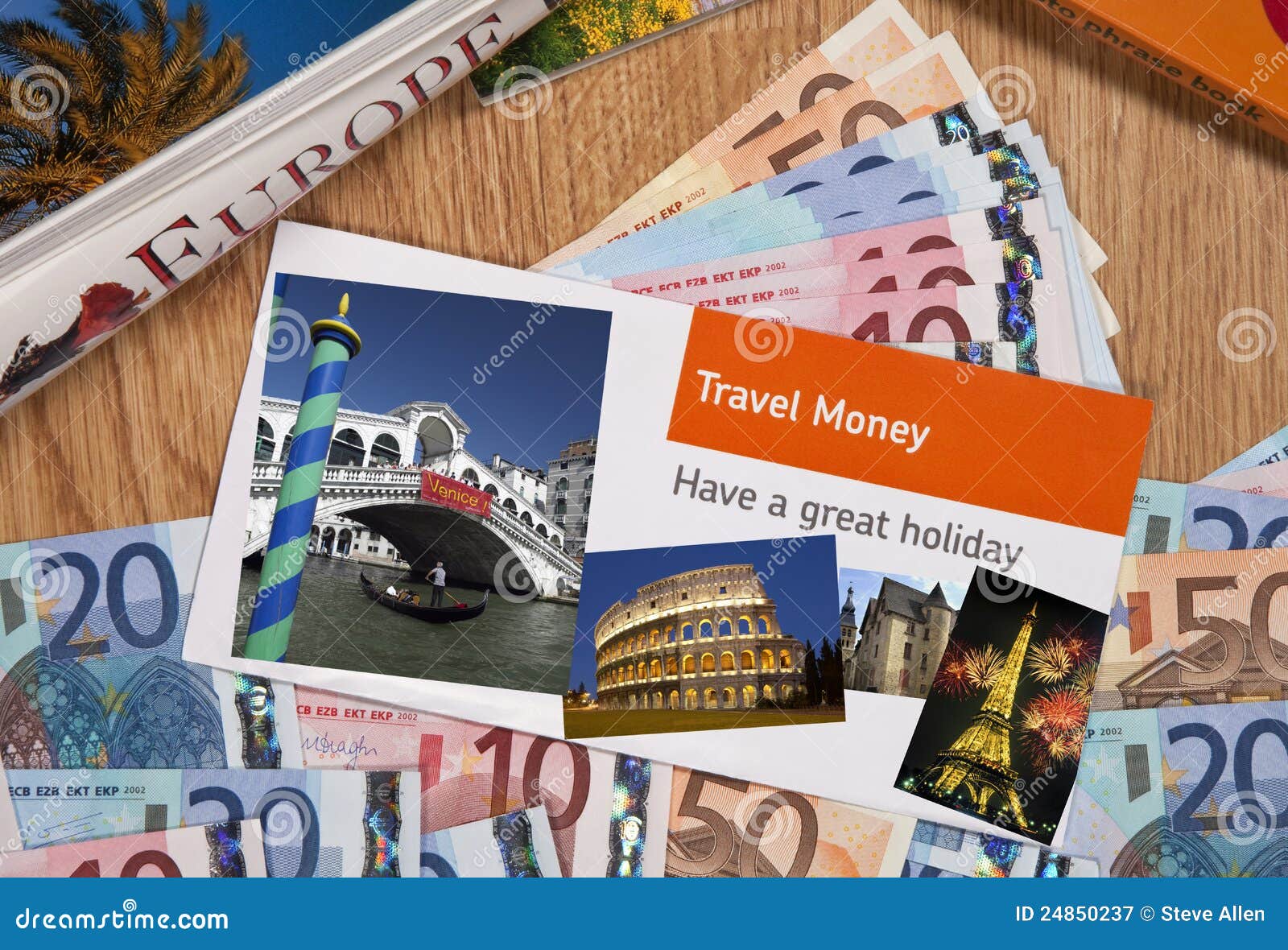 Het Geld Van De Reis - Europa - Vakantie Redactionele Fotografie ...